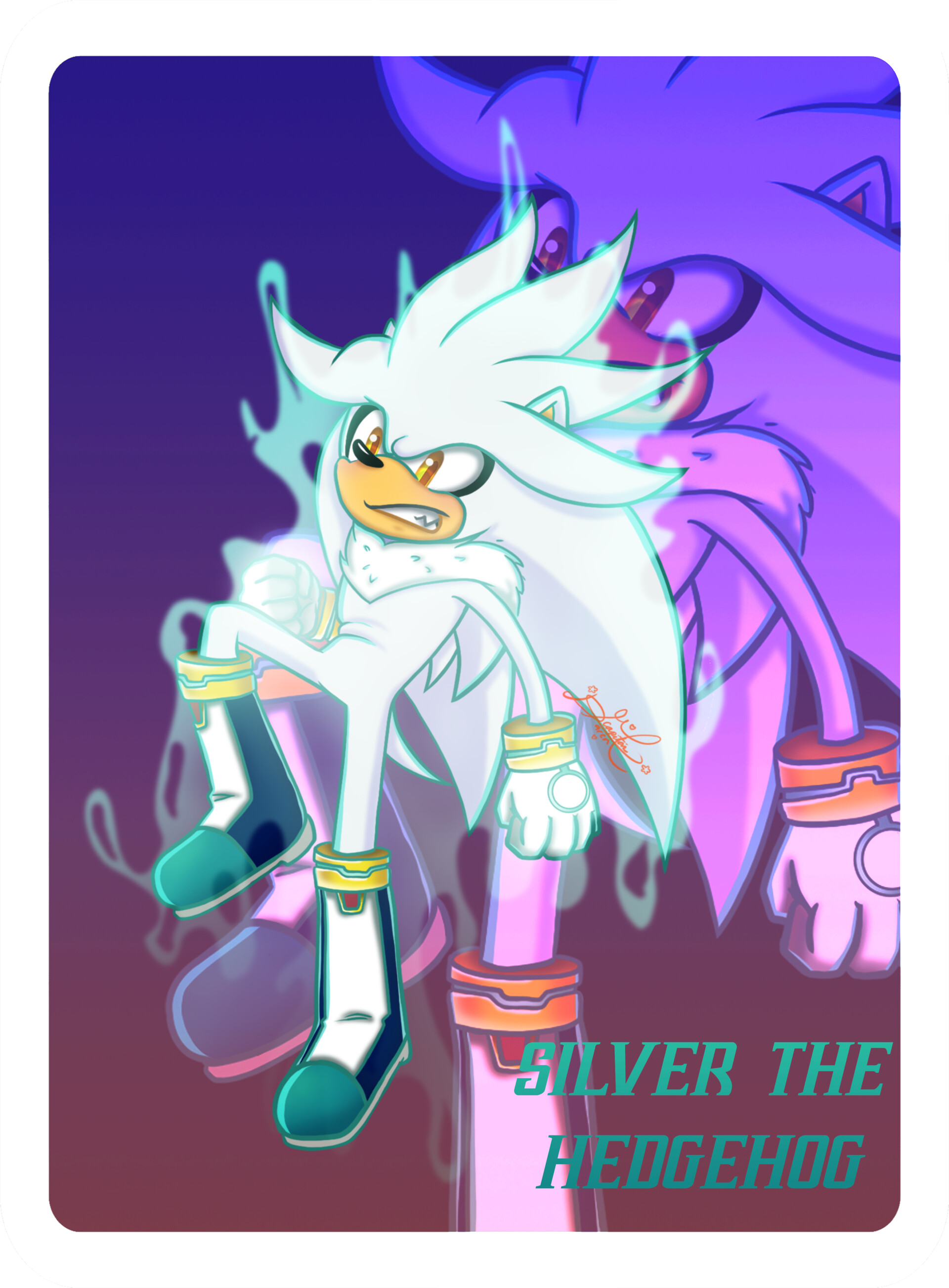 ArtStation - Silver the Hedgehog