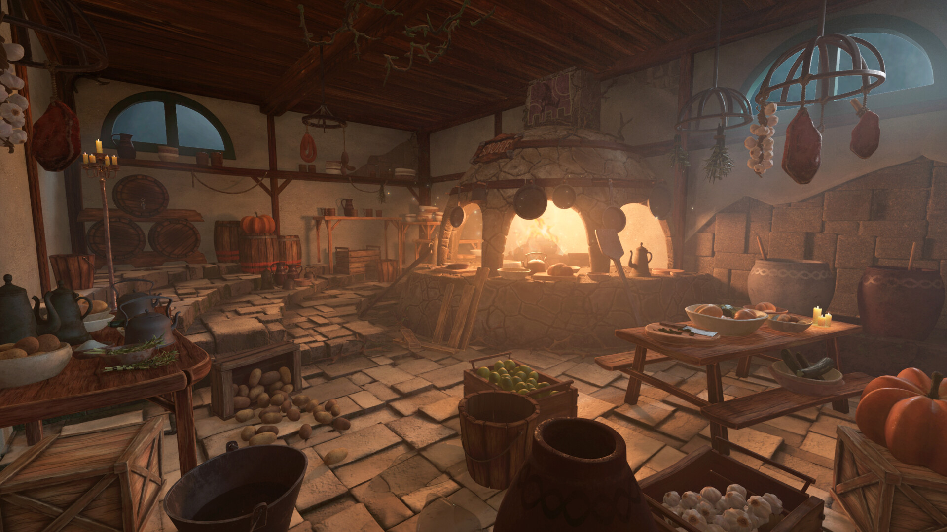 ArtStation - Cozy Tavern