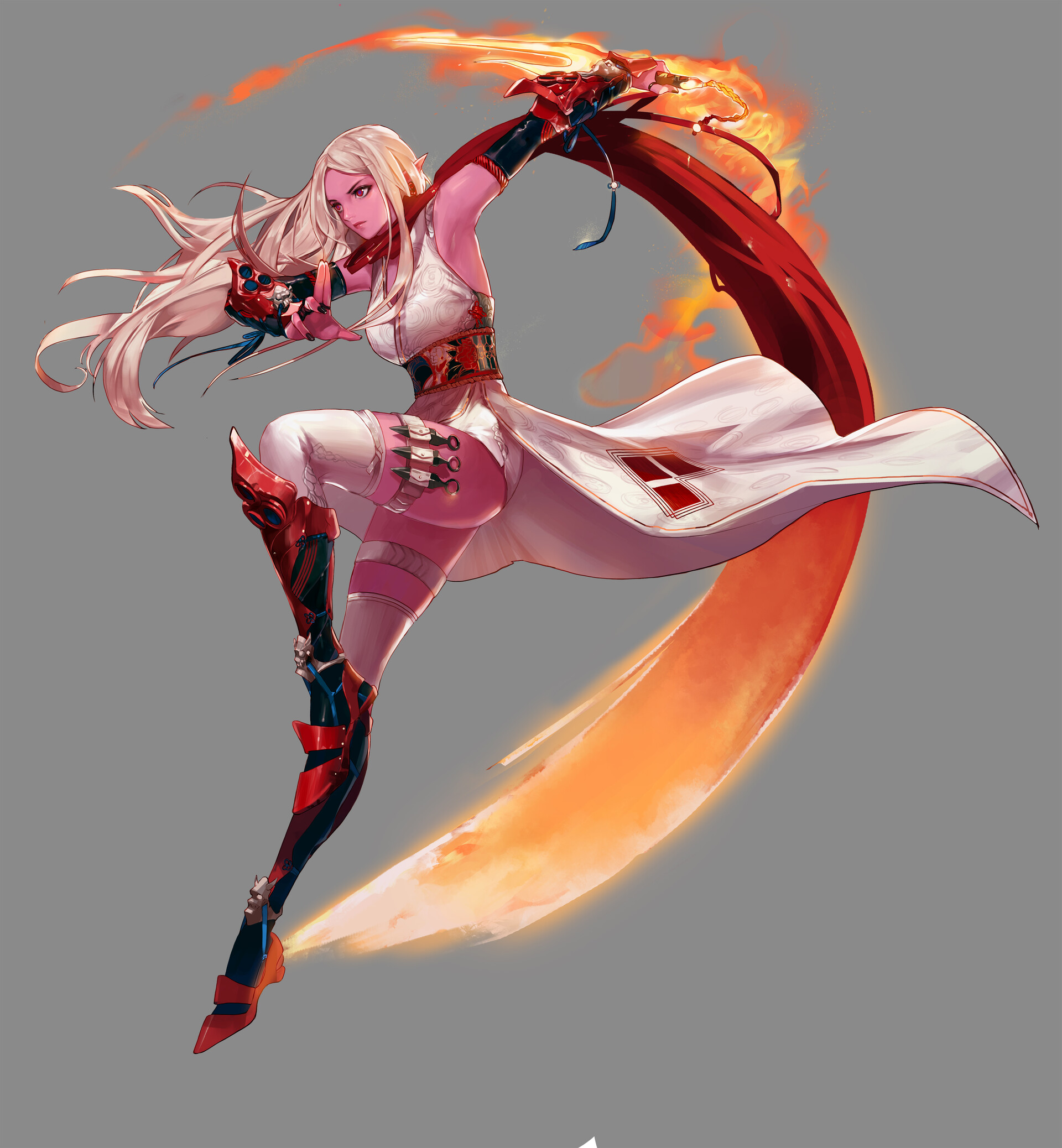ArtStation - DNF Shiranui illust