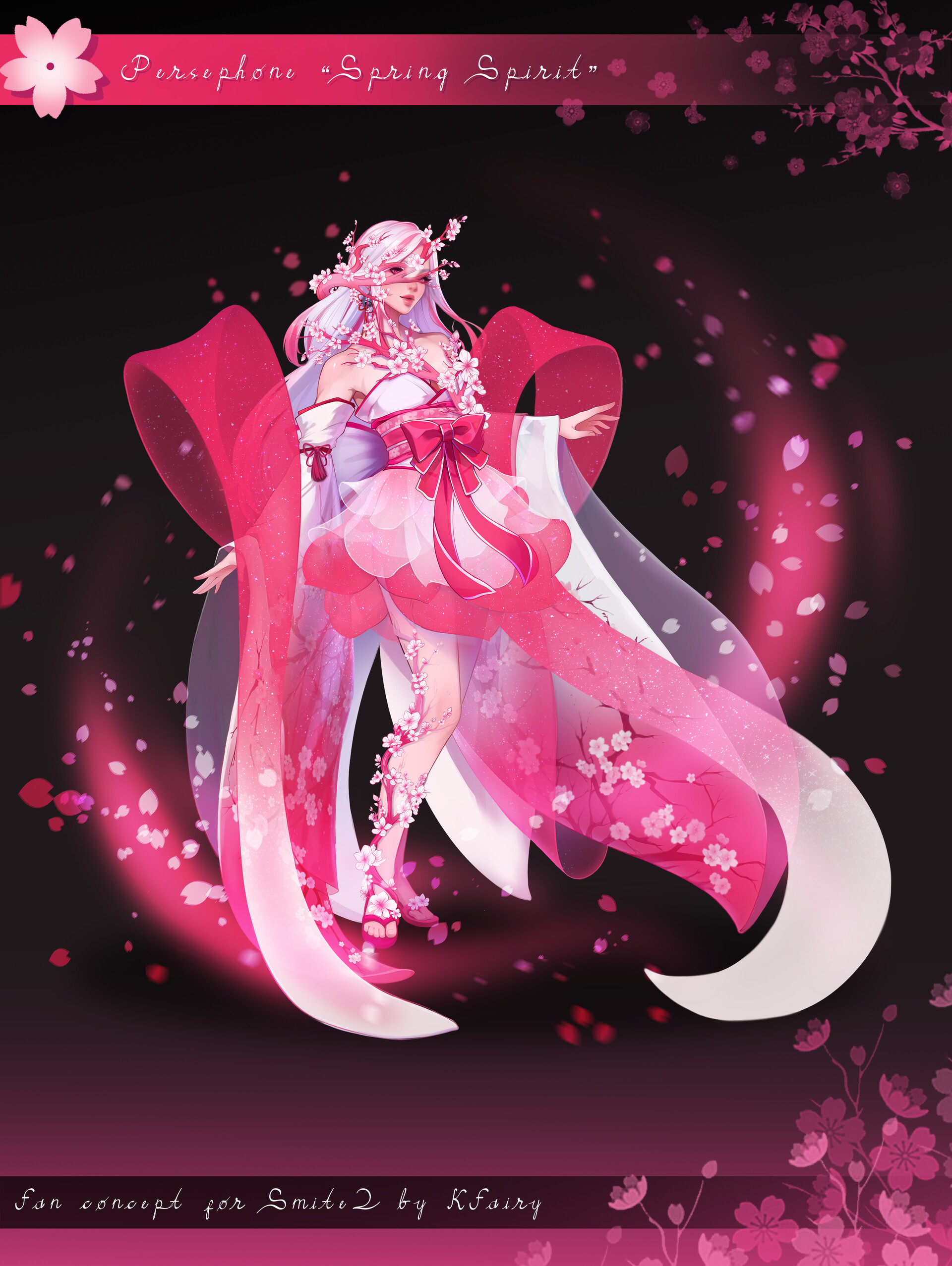 ArtStation - Persephone "Spring Spirit"