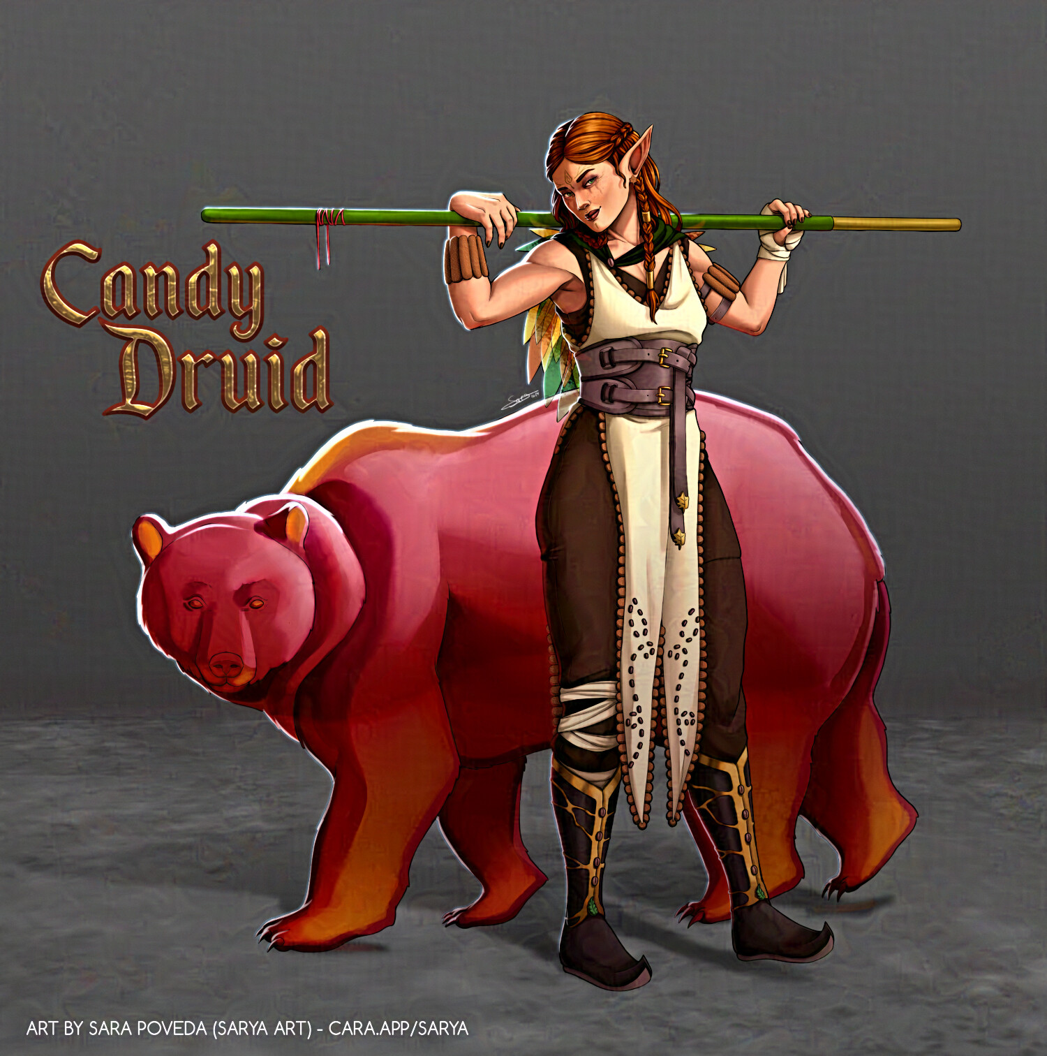 ArtStation - Candy Druid