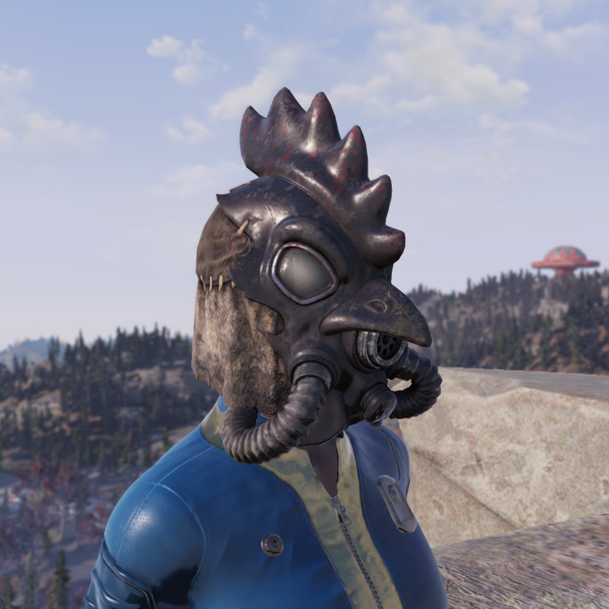ArtStation - Rooster Gas Mask (Asset Integration) - Fallout 76