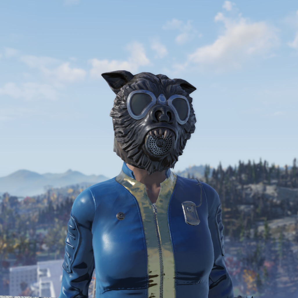 ArtStation - Bear Gas Mask (Asset Integration) - Fallout 76