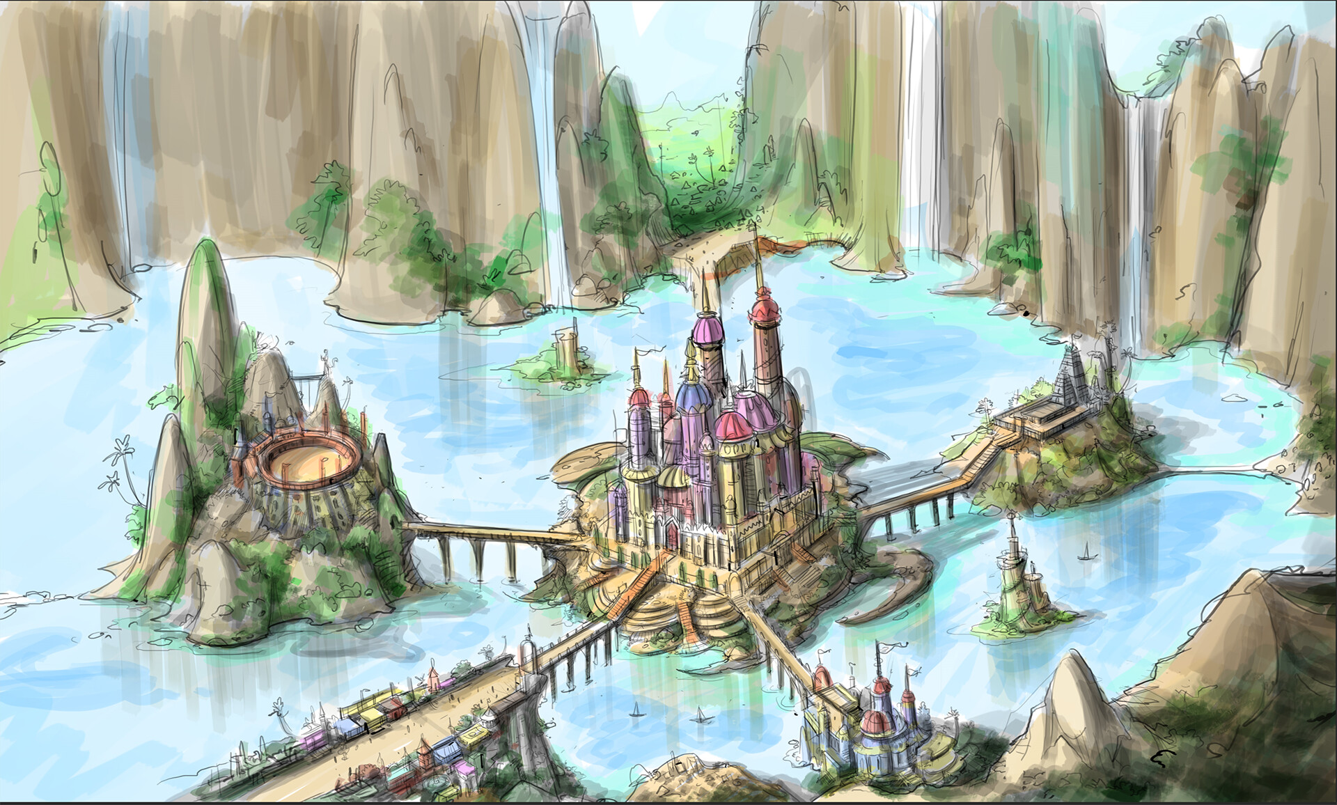 ArtStation - monkey land