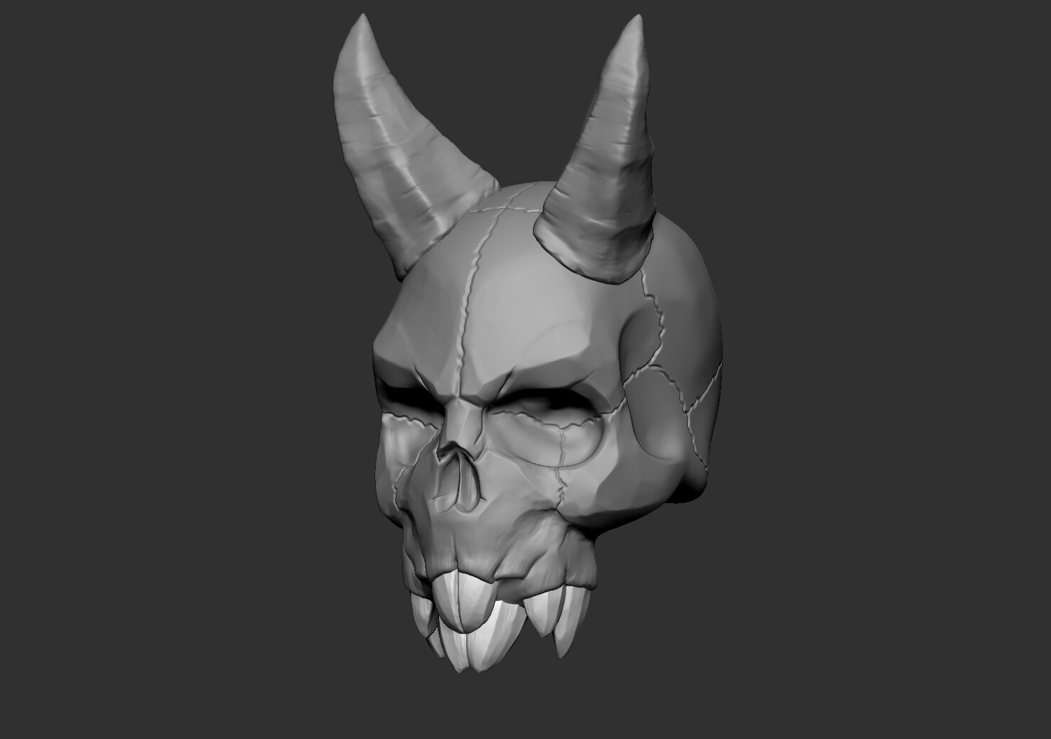 ArtStation - Printable Monster Skulls