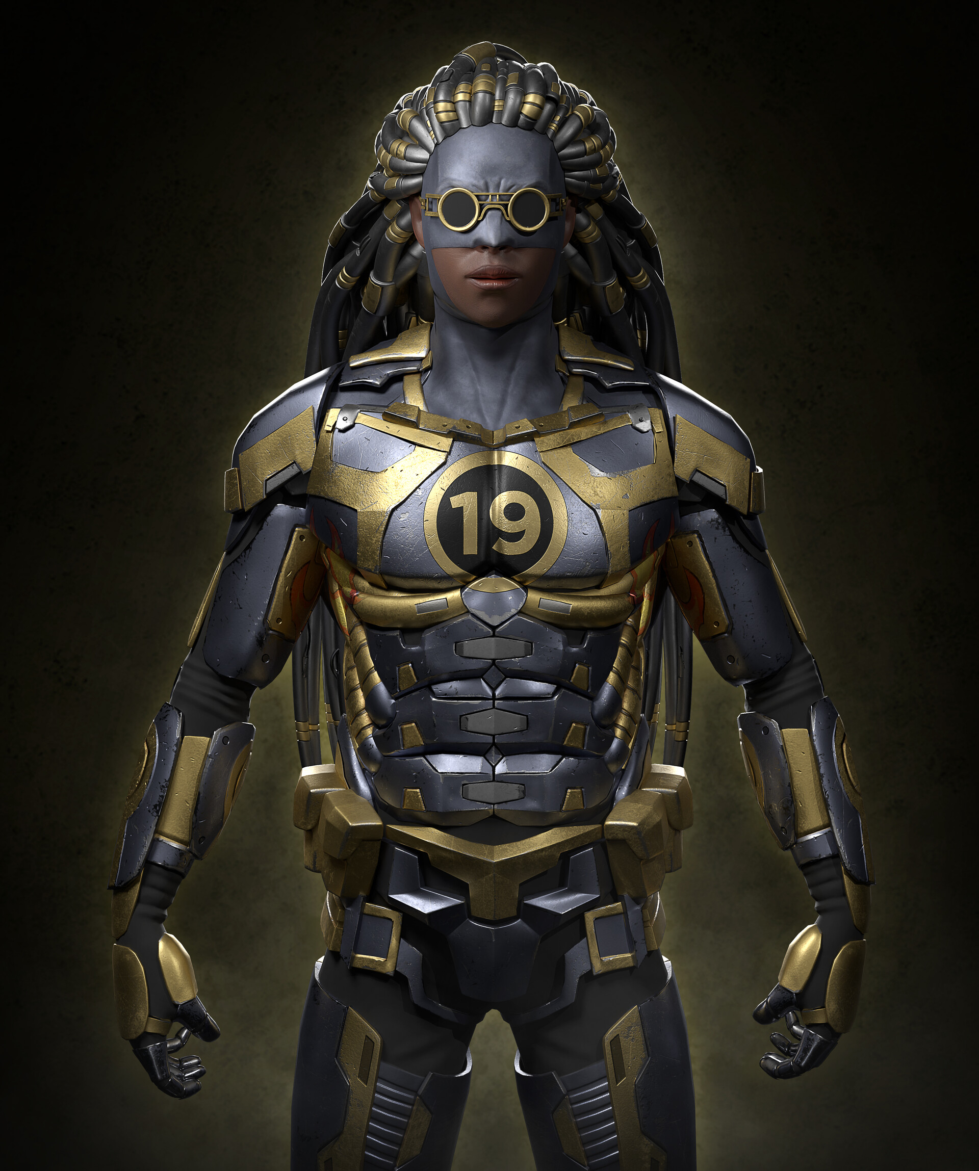 ArtStation - Comrade Battlesuit