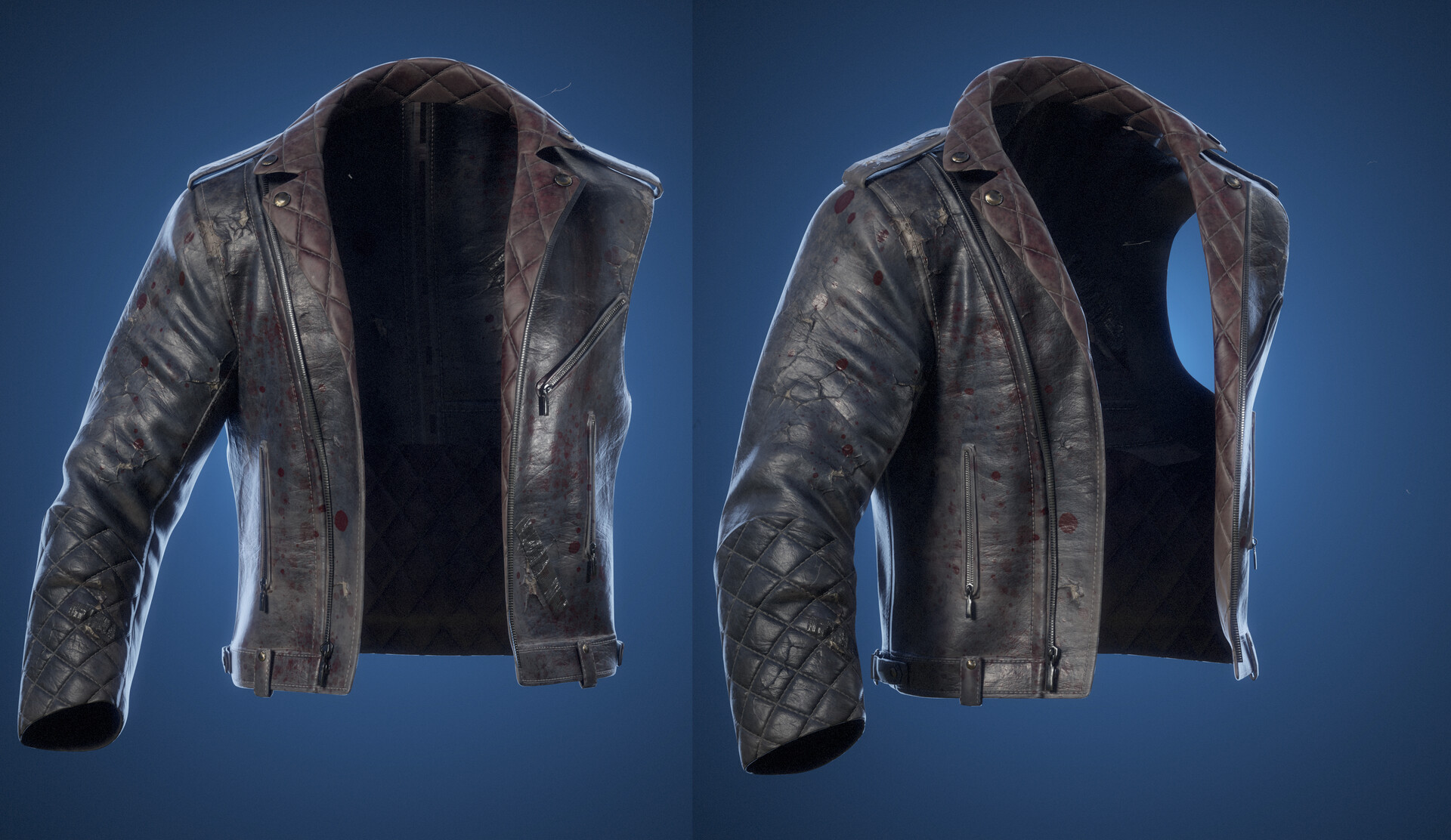 ArtStation - leather_jacket_Prop