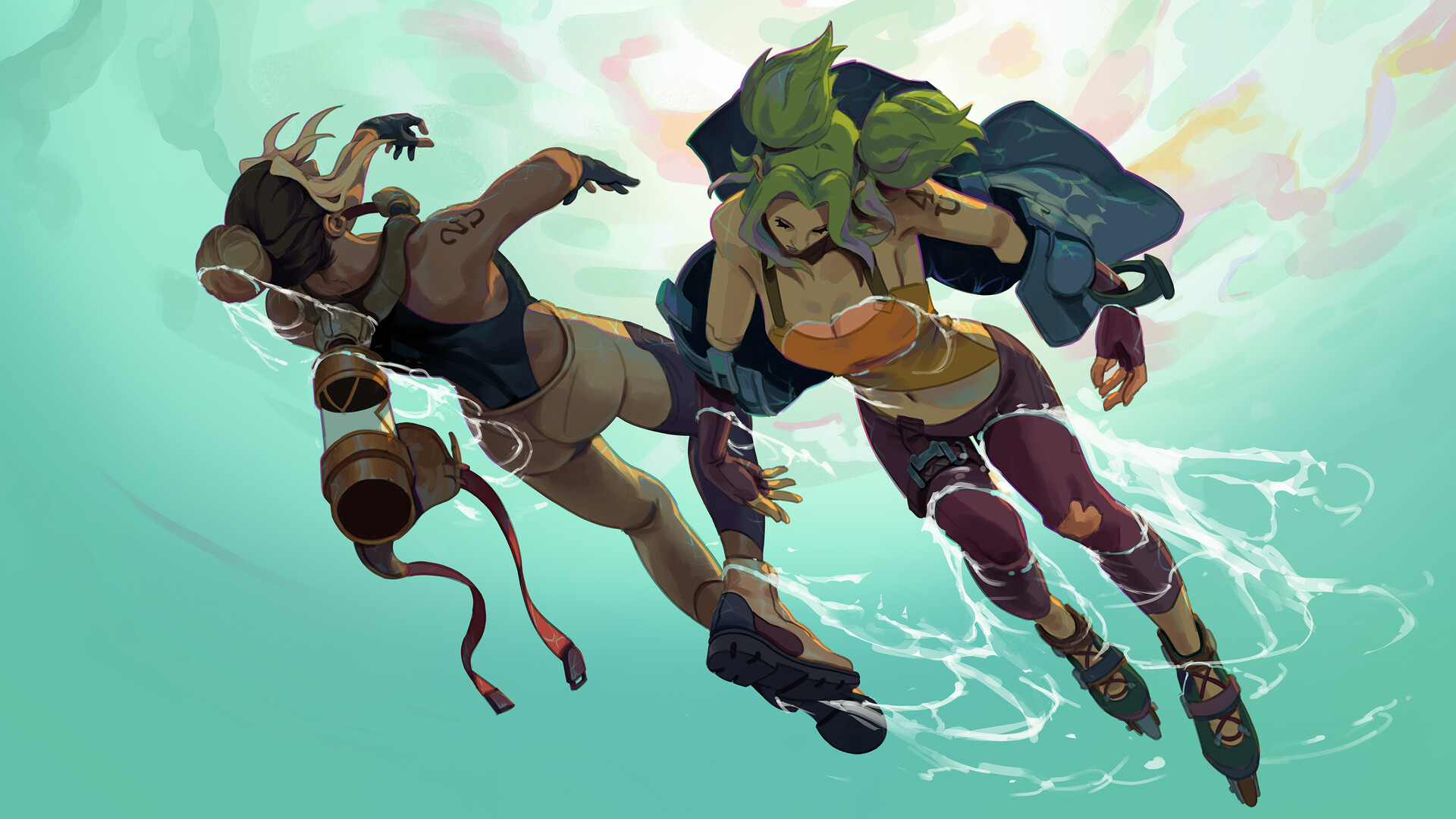 ArtStation - candyce & zeri : league of legends