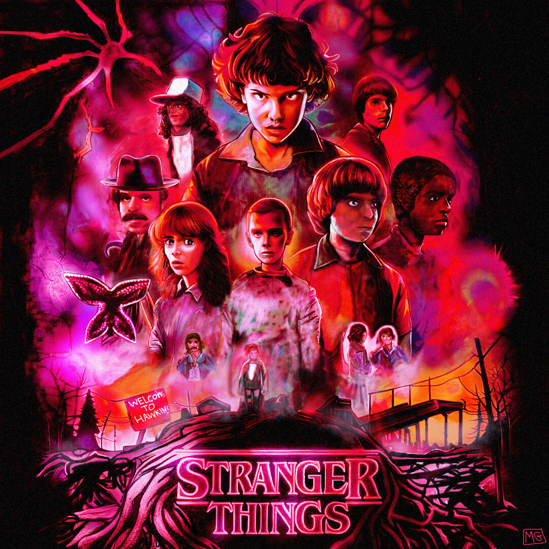 ArtStation - Stranger Things - Licensed Design