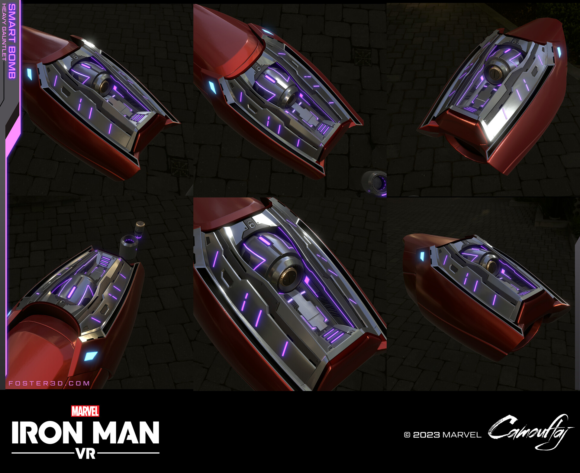 Chris Foster - Iron Man VR - Gauntlet Weapons