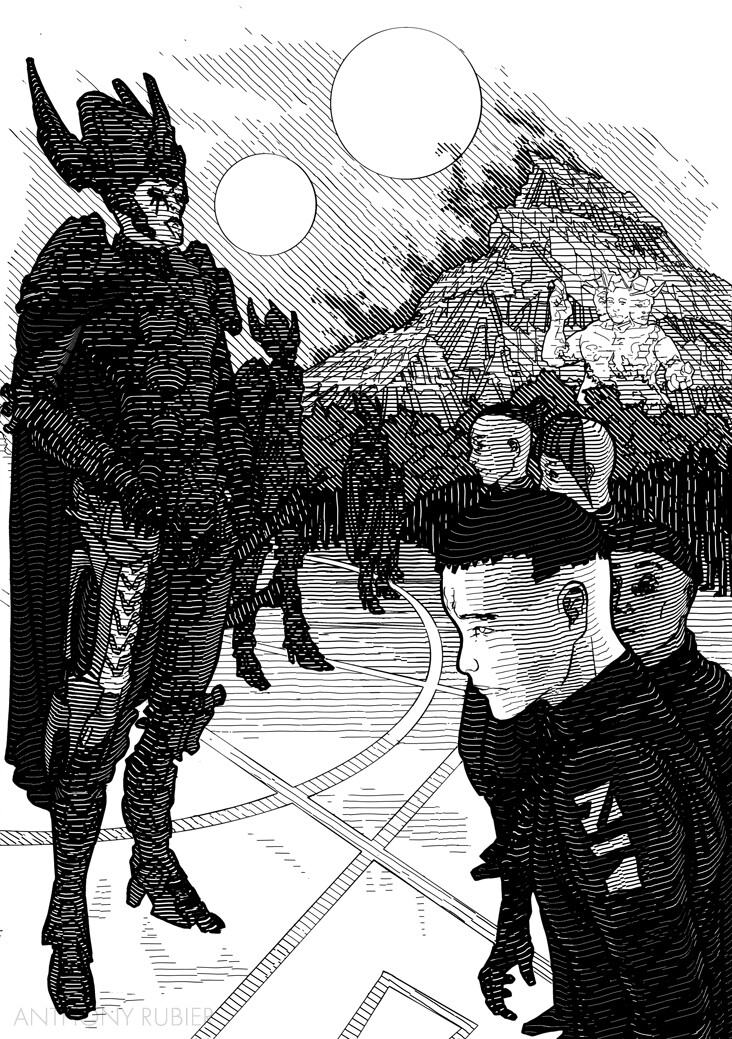 ArtStation - Reboot Book Cover and Illustrations