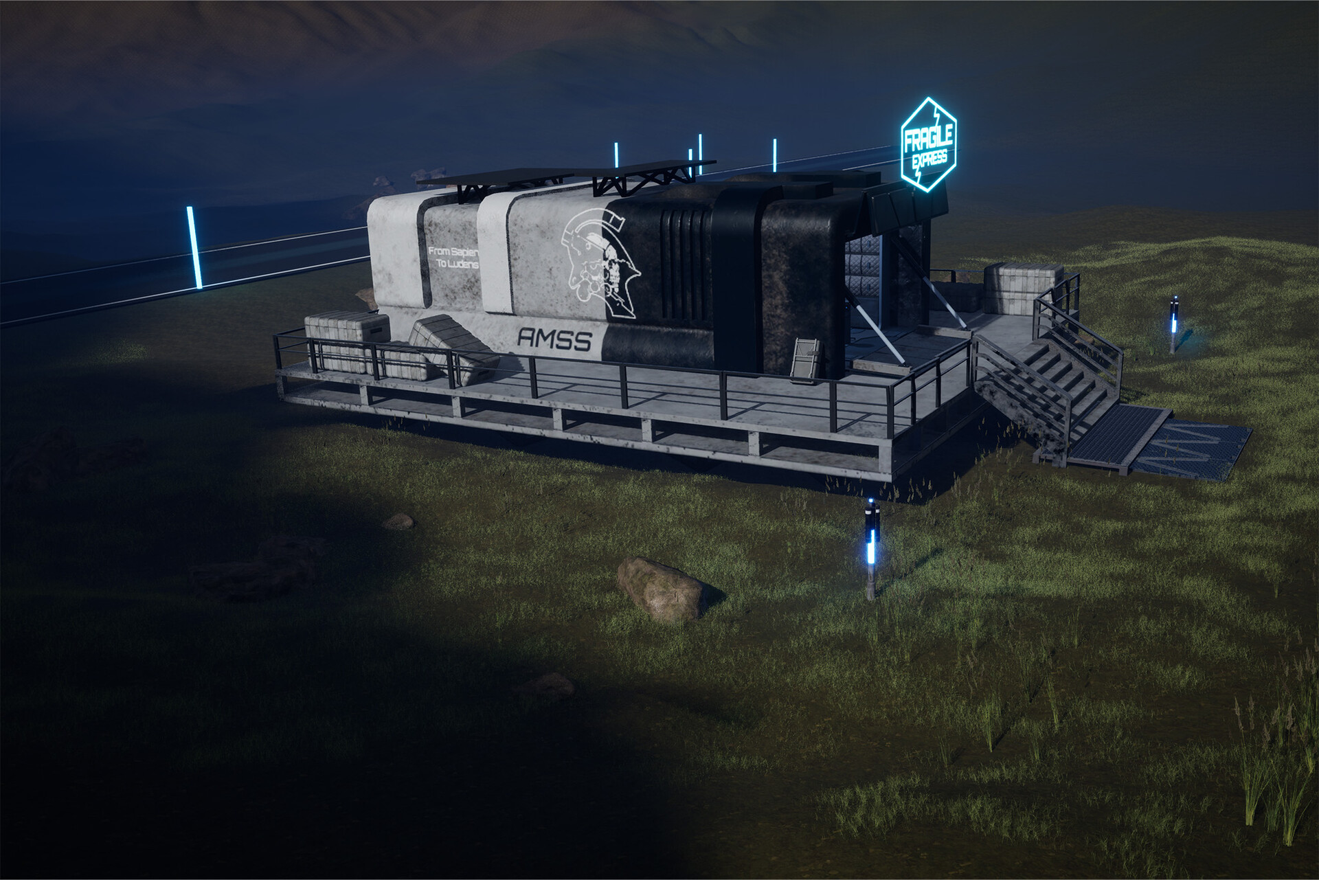 Zachary Mulhern - Death Stranding Environment