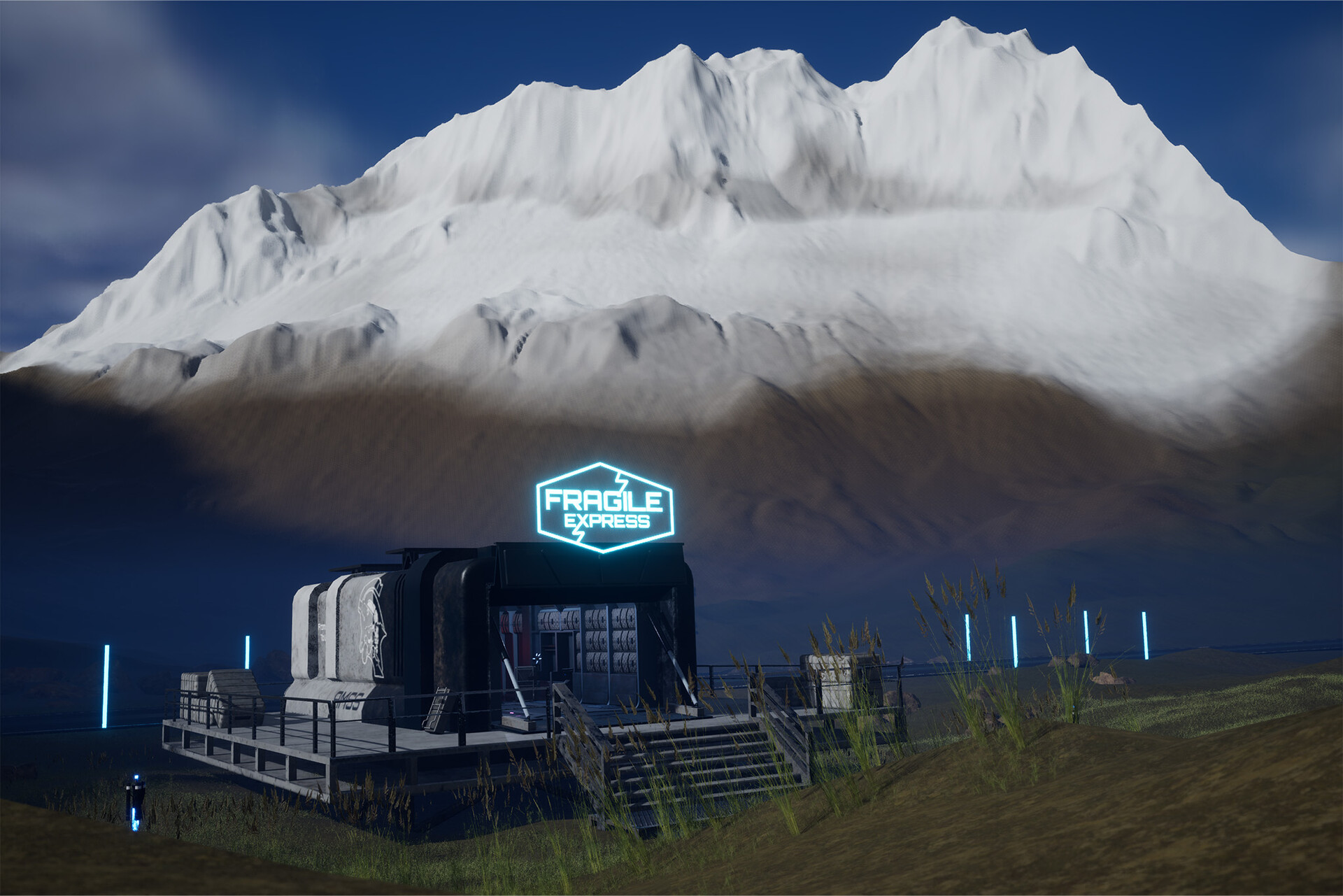 Zachary Mulhern - Death Stranding Environment