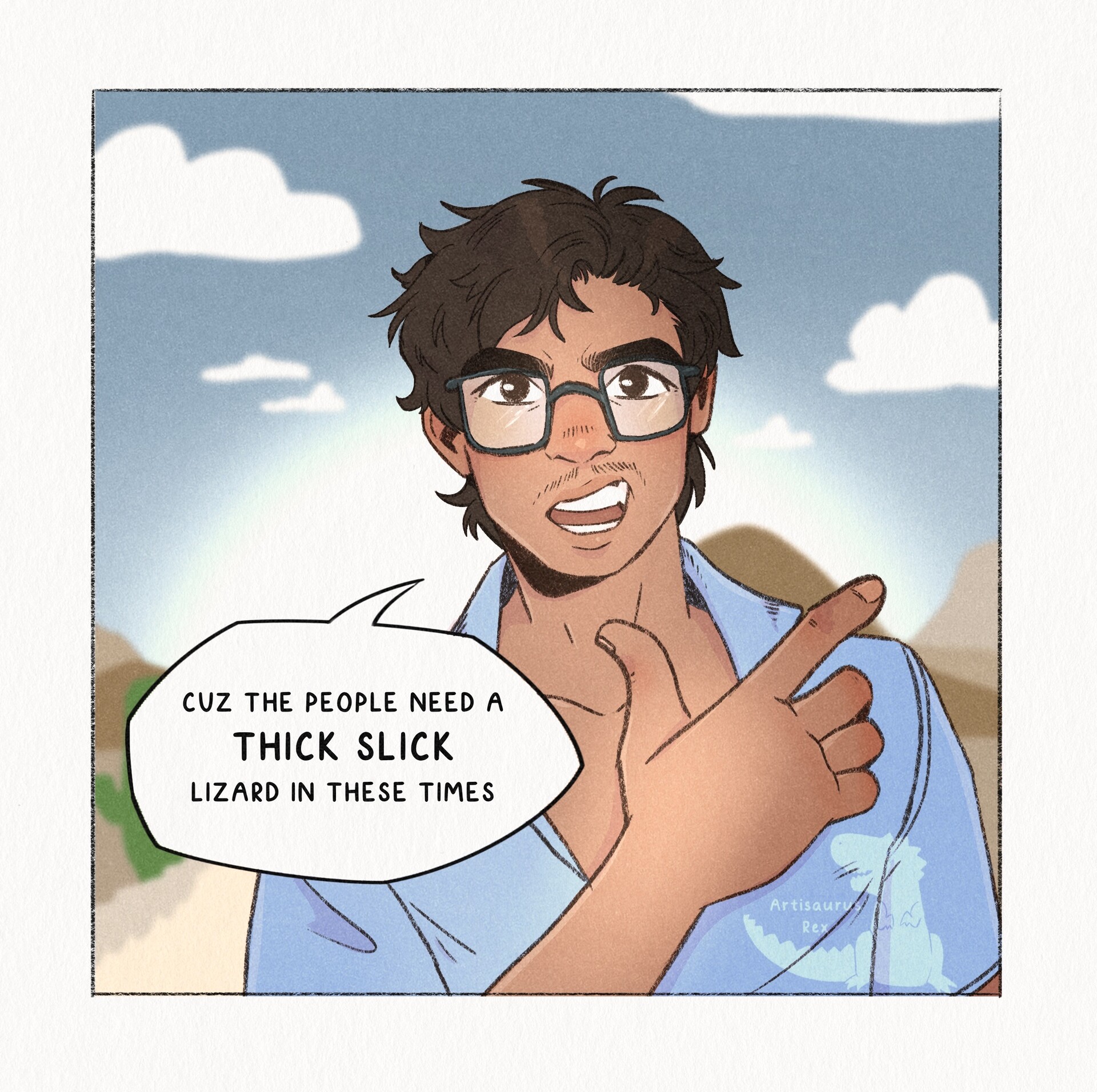 ArtStation - Thiccc Slick Lizard