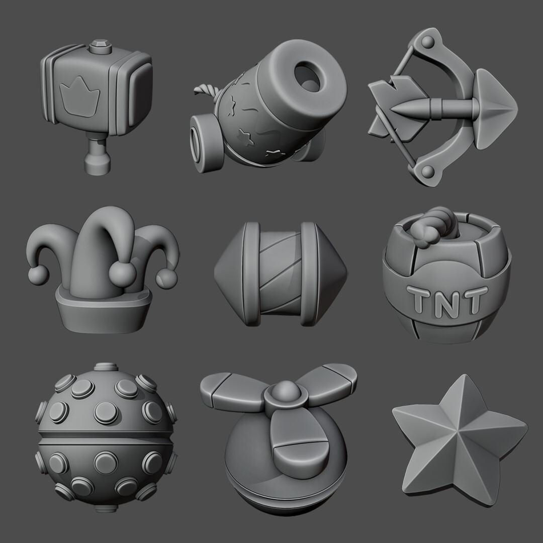 ArtStation - Dream Games Royal Match Prop