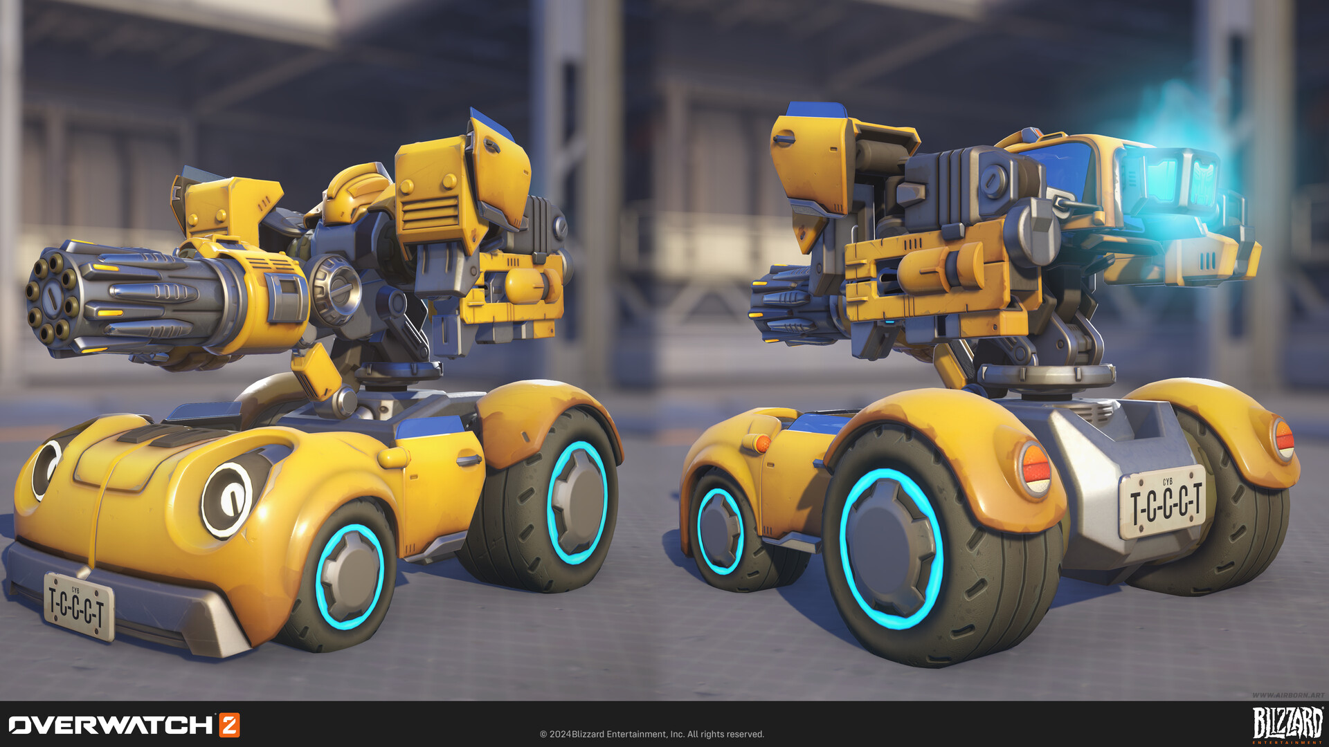 Marco Leal - Overwatch 2 Transformers - Bumblebee Bastion