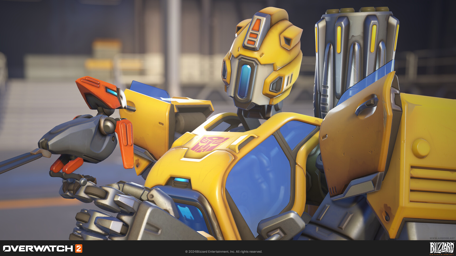 Marco Leal - Overwatch 2 Transformers - Bumblebee Bastion