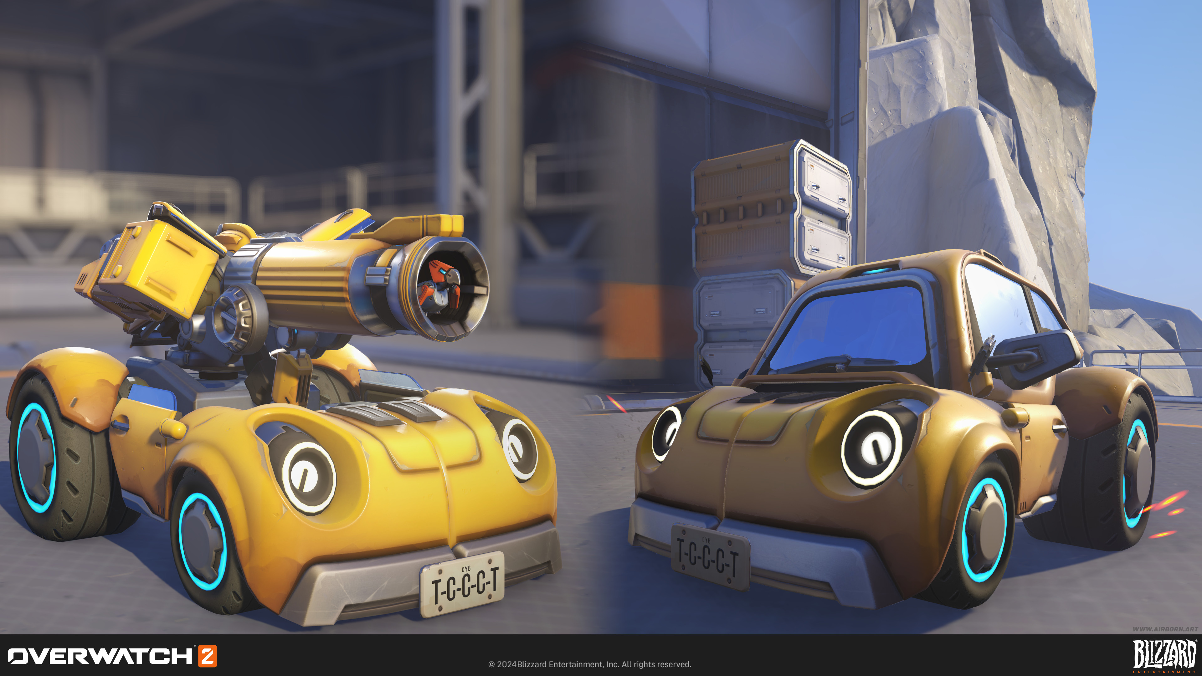 Marco Leal - Overwatch 2 Transformers - Bumblebee Bastion