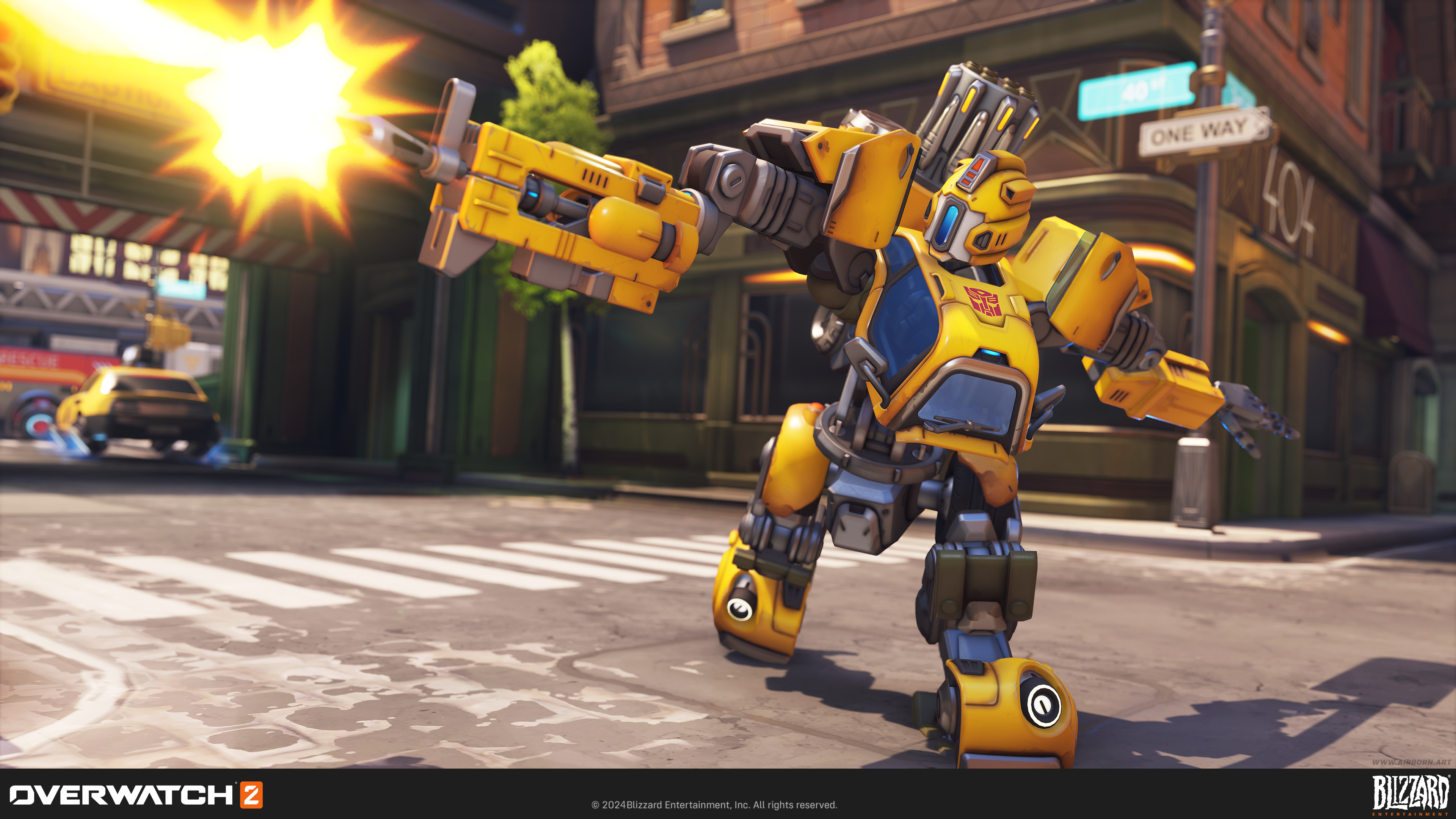 Marco Leal - Overwatch 2 Transformers - Bumblebee Bastion