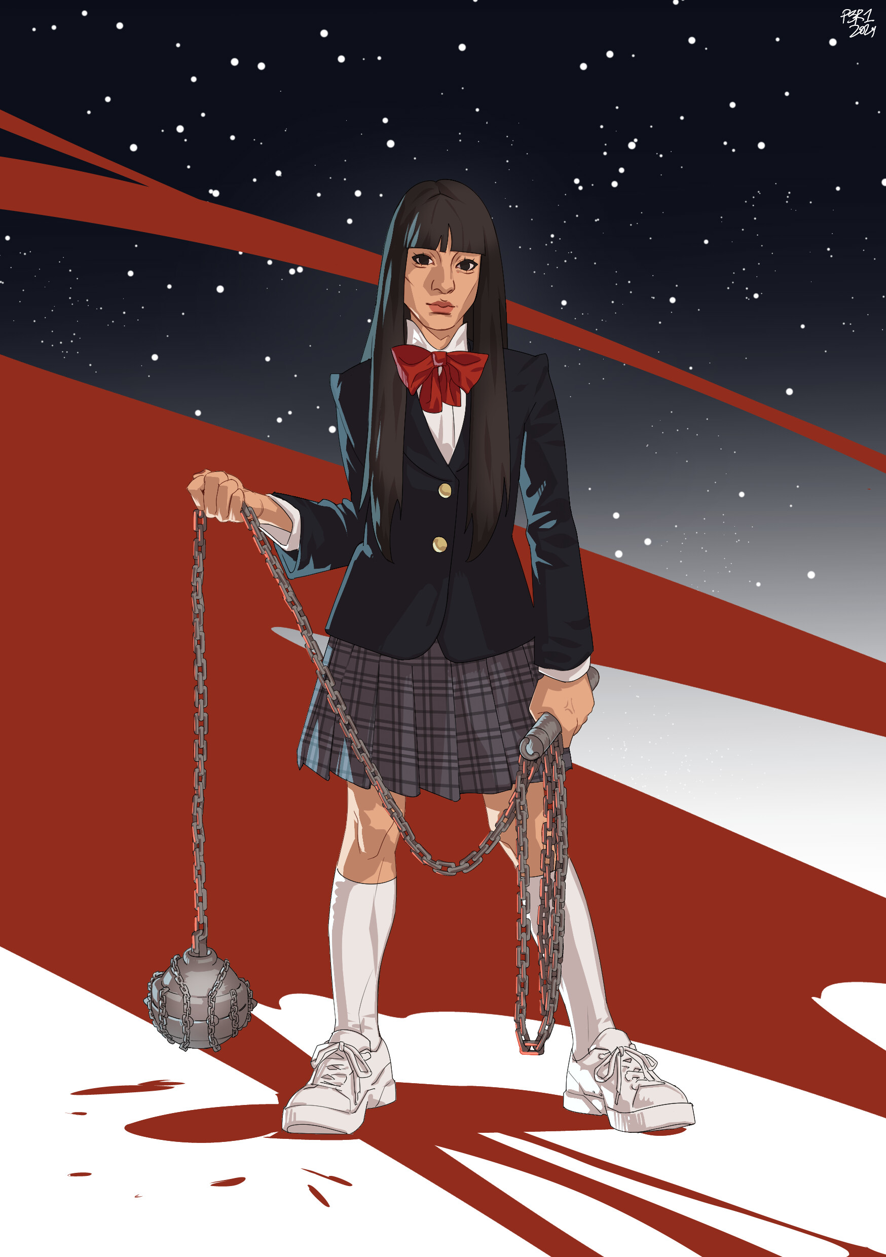 ArtStation - Gogo Yubari | KILL BILL