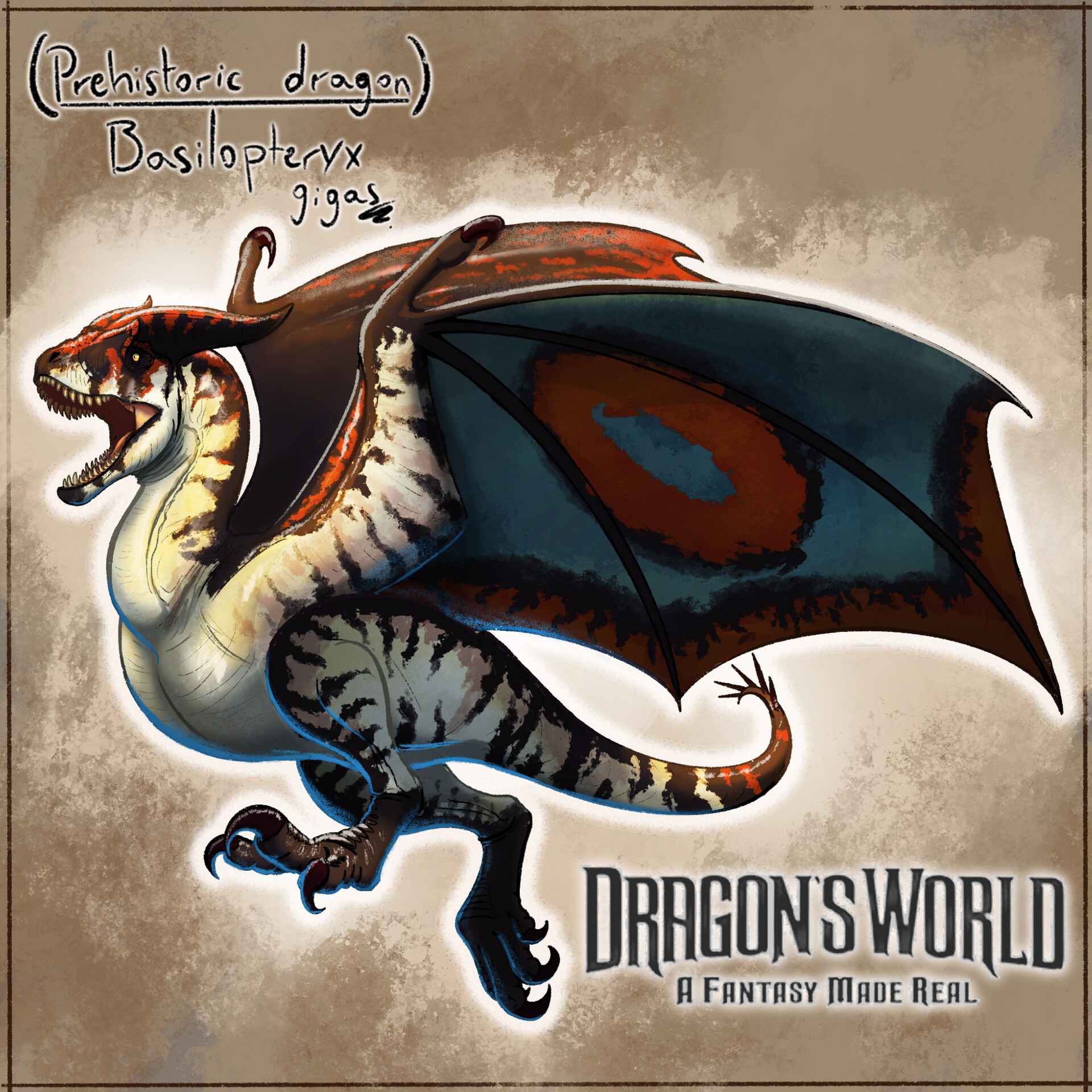 ArtStation - Prehistoric Dragon reimagined