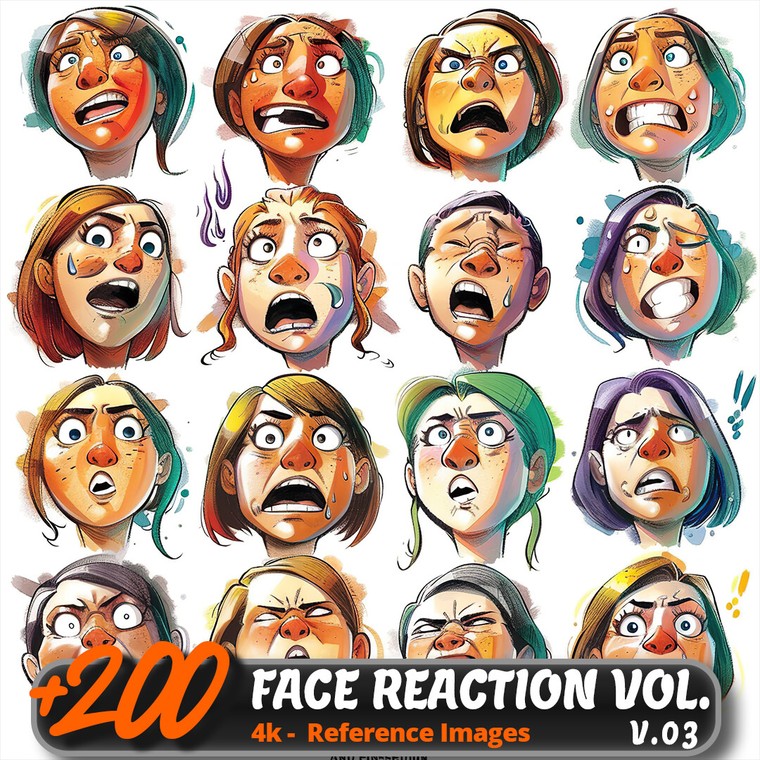 Princesa sofia - FACE REACTION VOL. 03/ 4K/ Reference Image