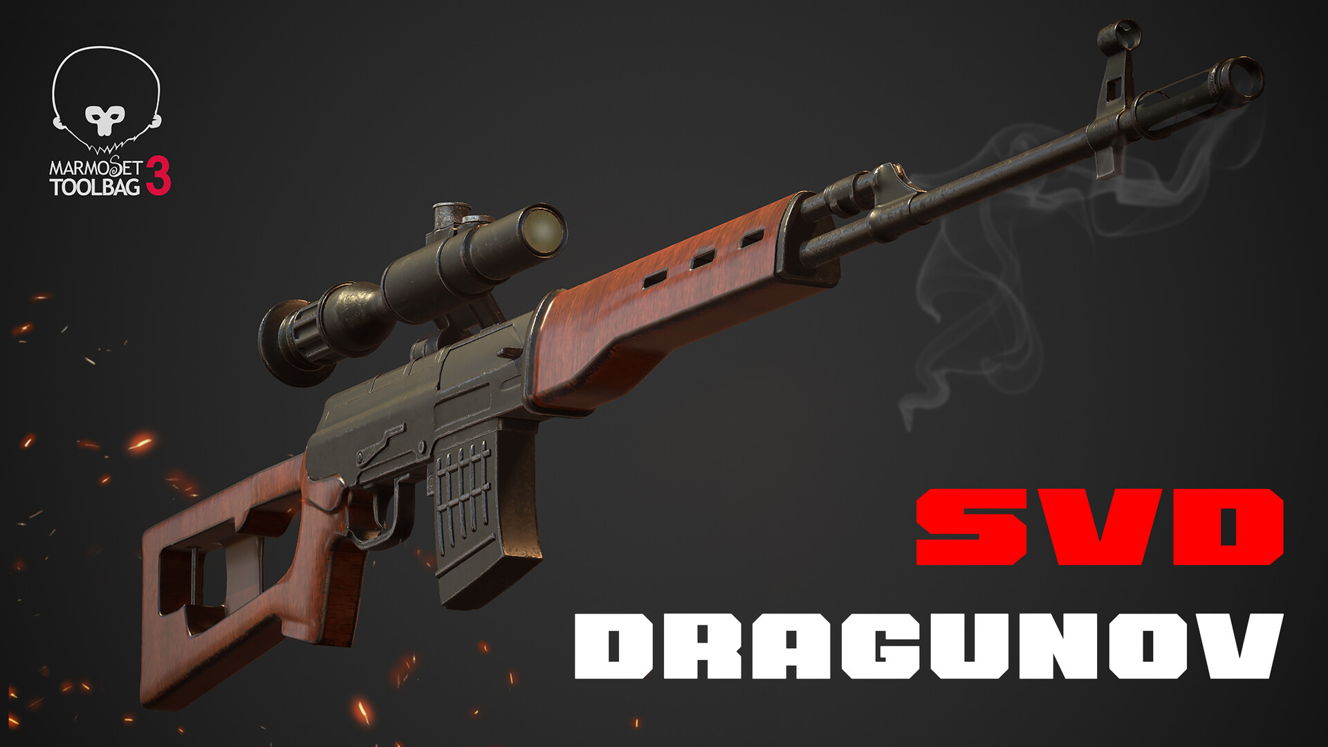 ArtStation - SVD Dragunov