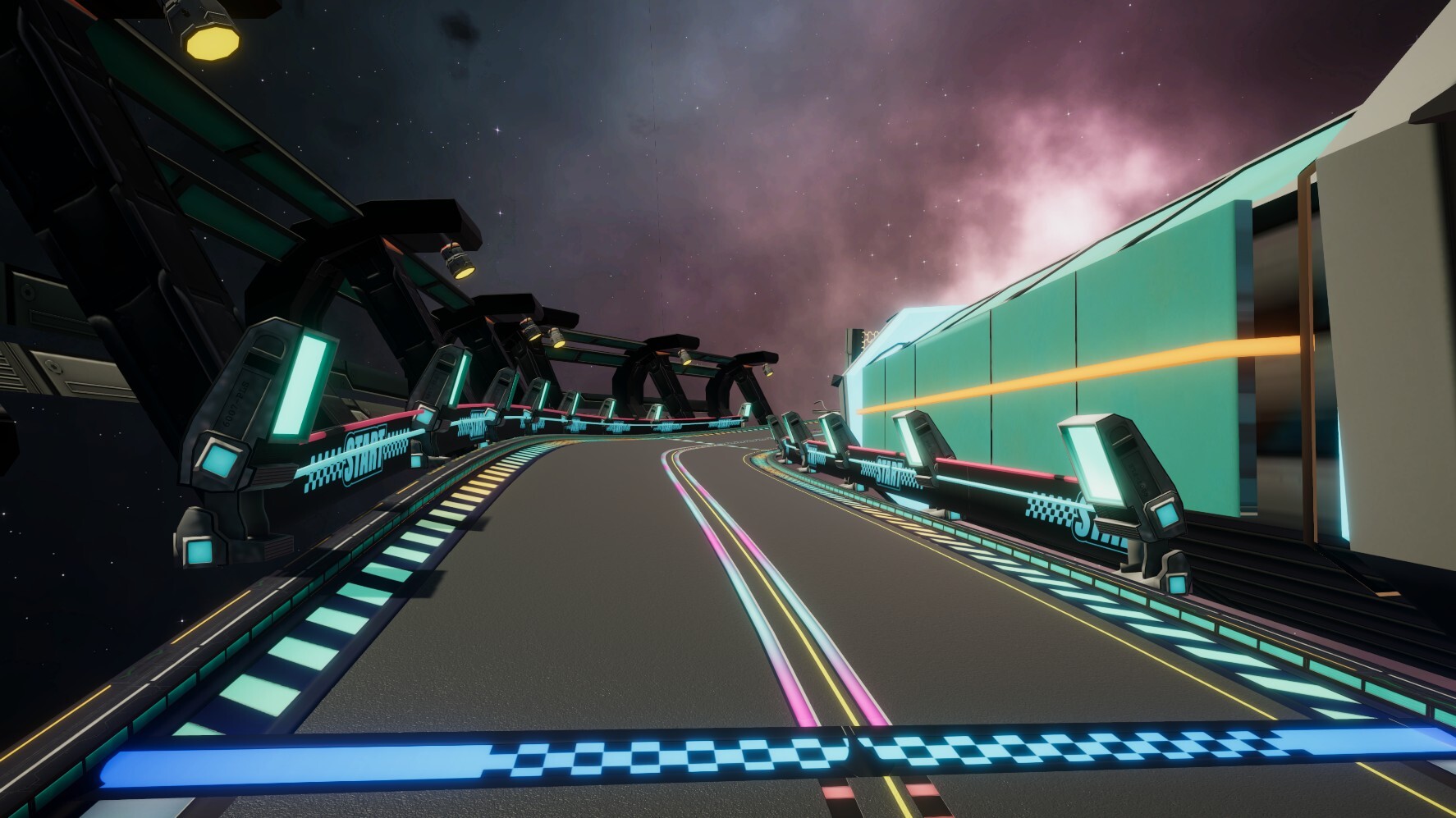 Najam us Saqib - kart racing environment