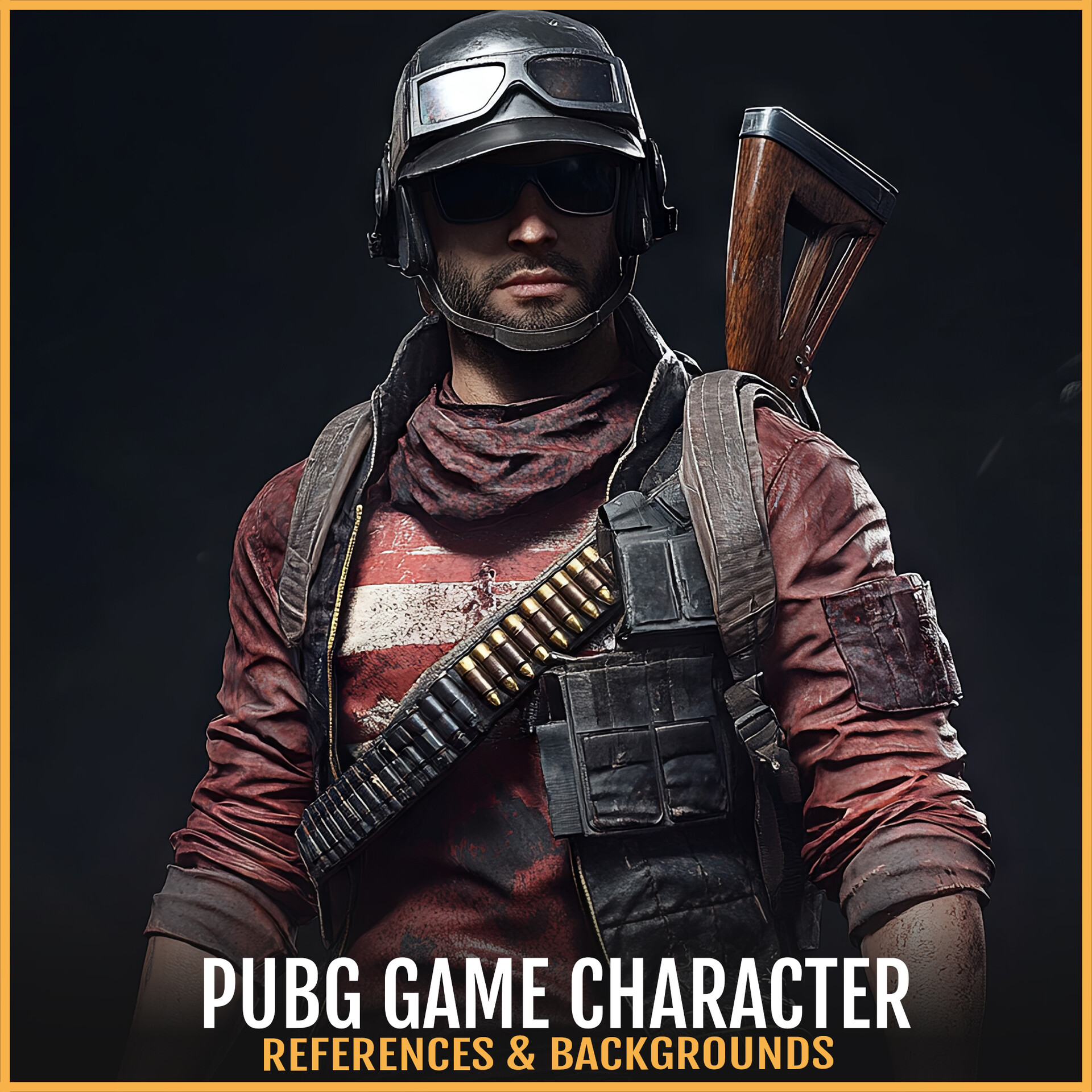 ArtStation - 606 PUBG GAME CHARACTER