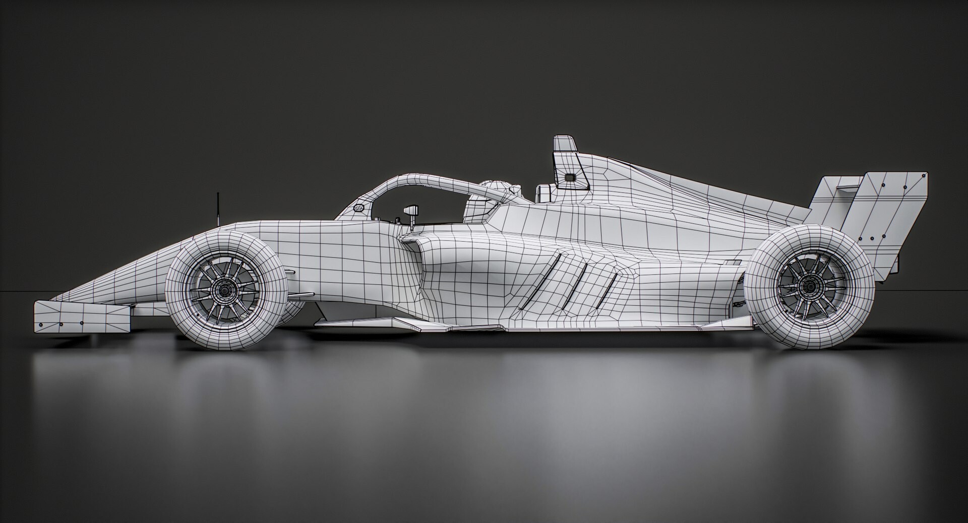 OpticalDreamSoft - Formula 4 Tatuus F4-T-421 2024 Race Car White Mockup ...