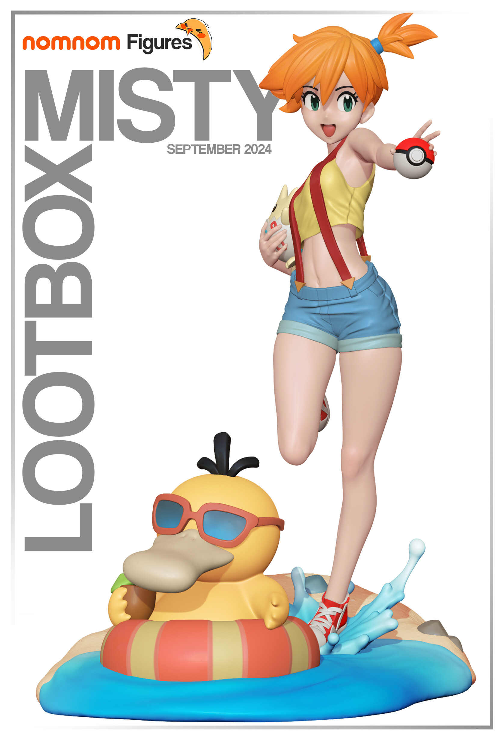 NomNom Figures - Misty - Pokemon