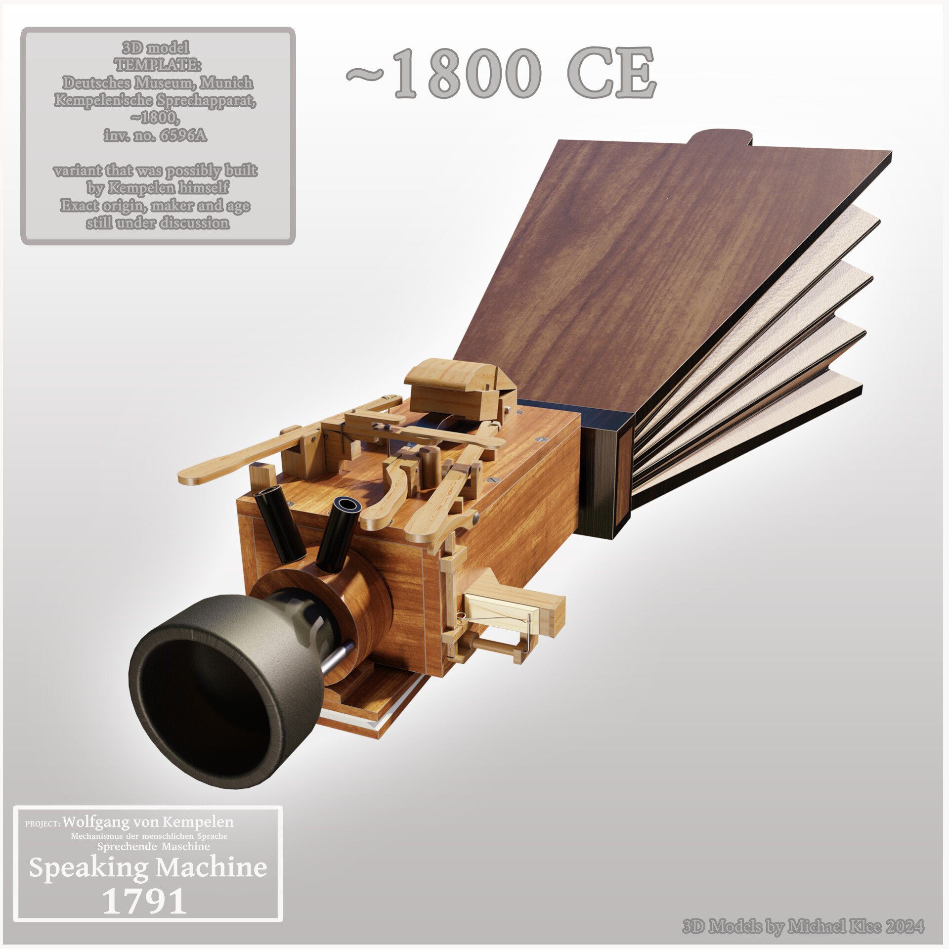 Michael Klee - Speaking Machine - 会说话的机器 - 토킹 머신 - Replica Museum ...