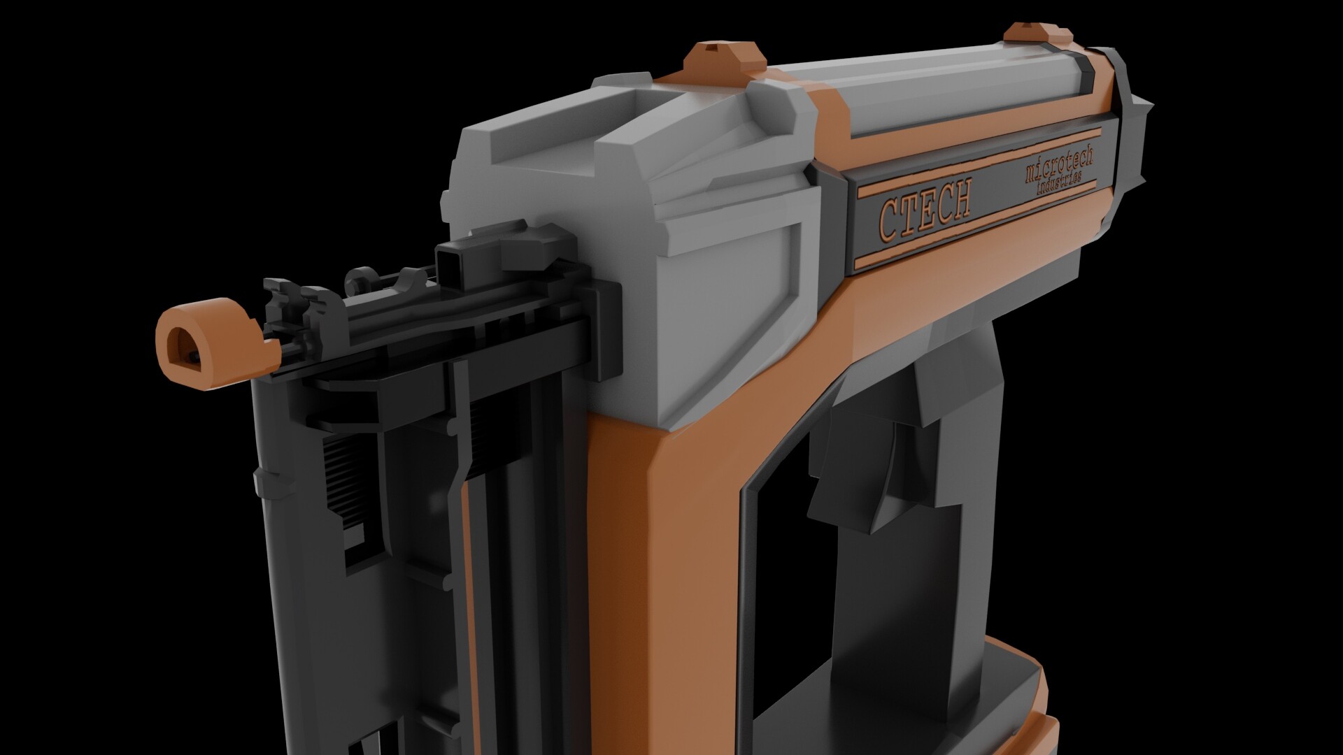 ArtStation - Nail gun