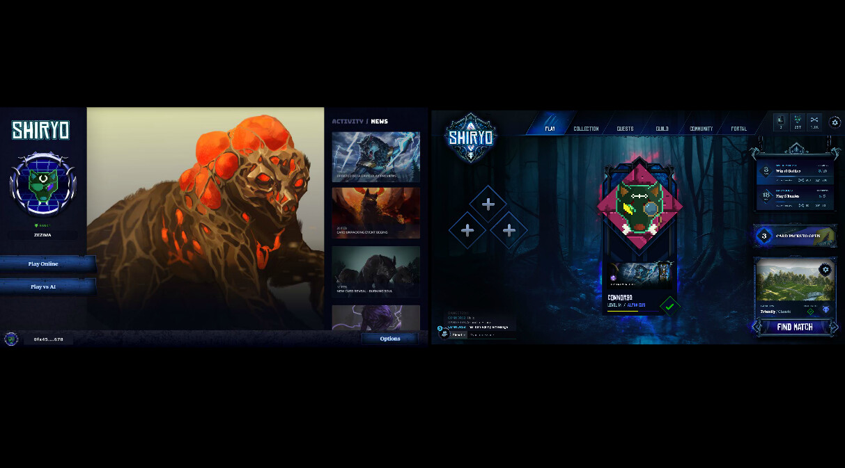 ArtStation - Redesigning The Main Menu