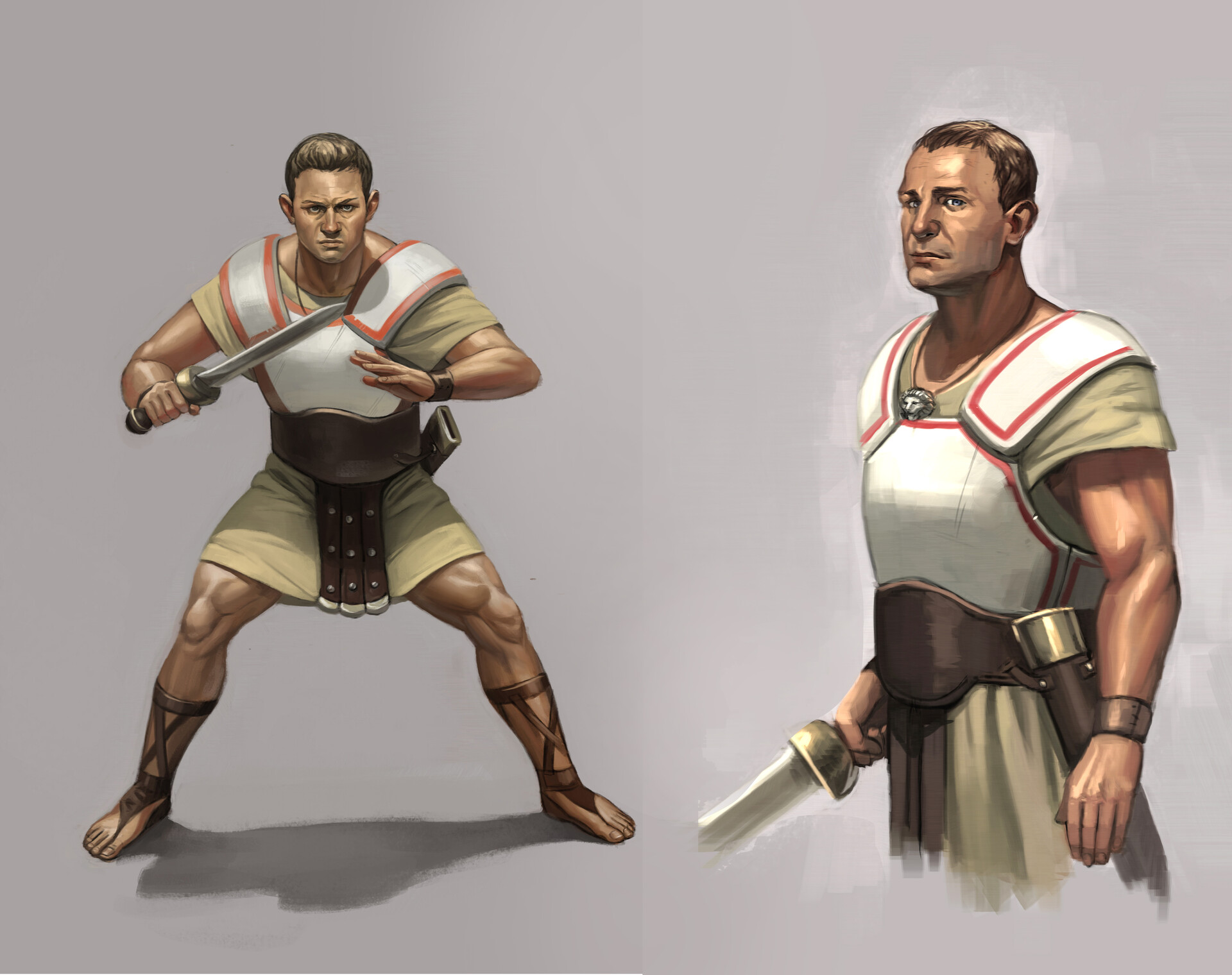 ArtStation - Romae Tenebris Character designs