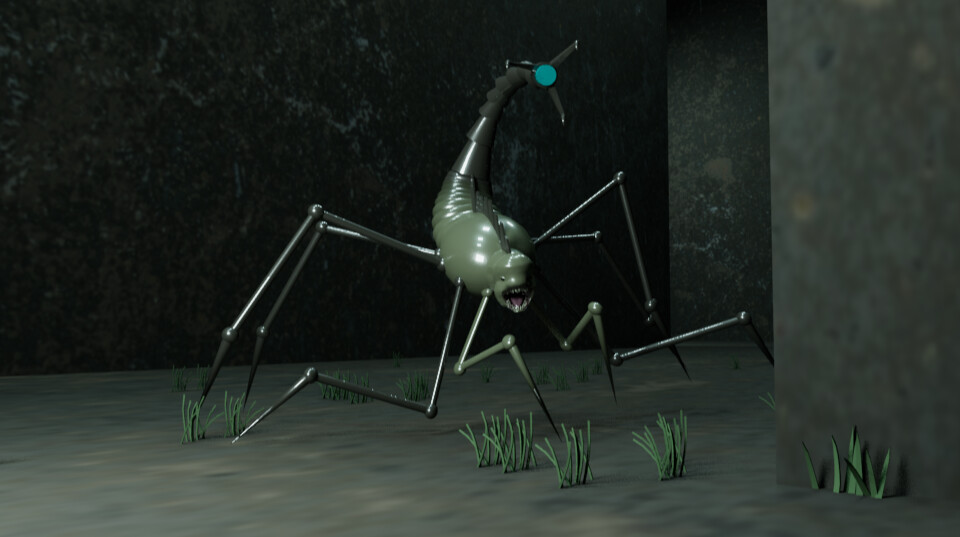 ArtStation - Grievers from Maze Runner (spring '23)