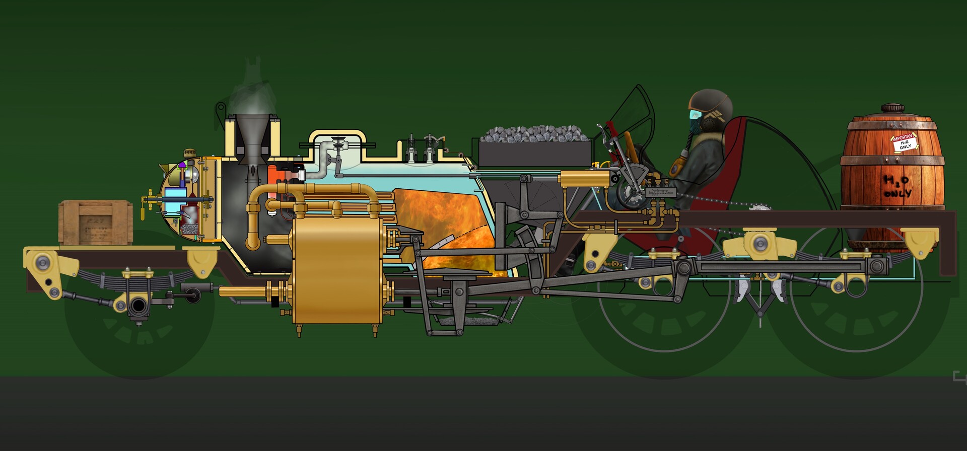 Eric Collin - Steam Racer