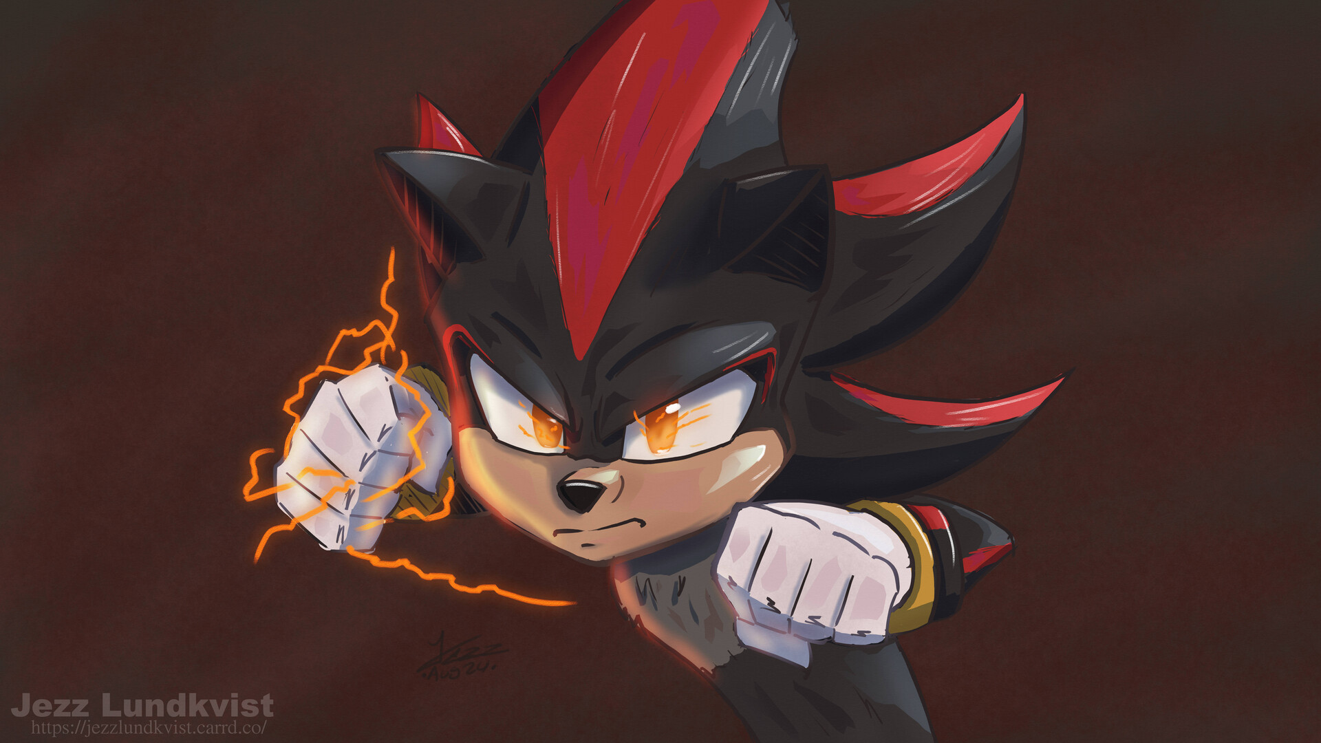 ArtStation - Shadow the Hedgehog (Fan Art)