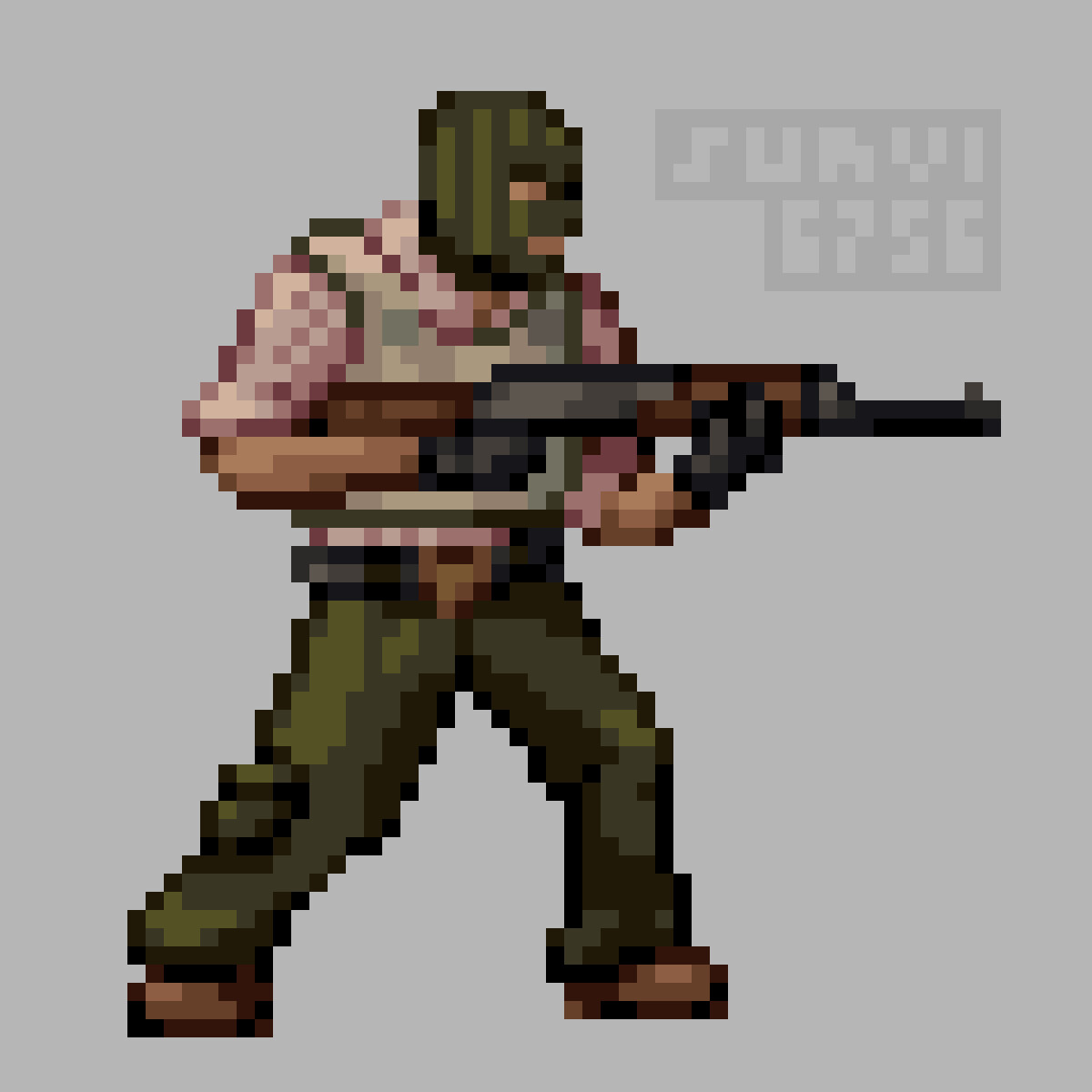 ArtStation - CS2 T pixel art
