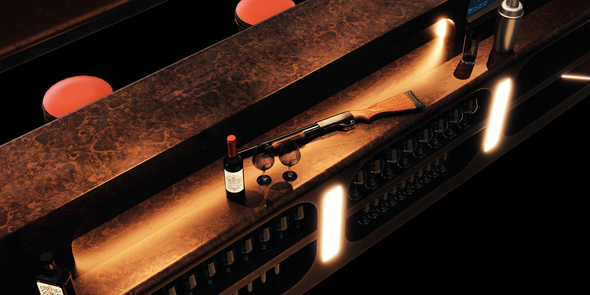 ArtStation - Bar Counter