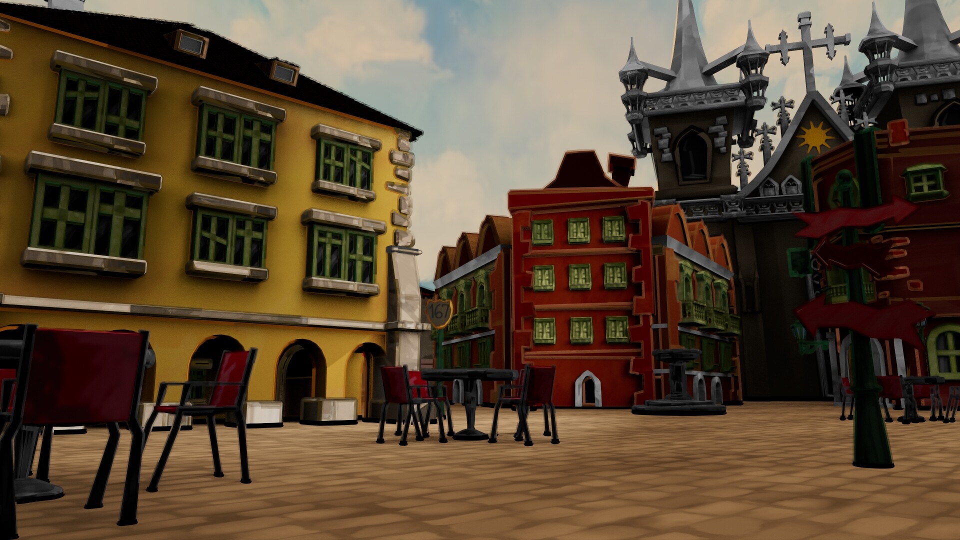 ArtStation - Cartoon City
