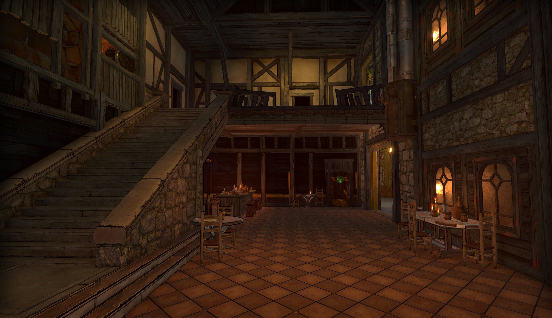 Art of Matthew Wood - Tiny Tina Level Art - Cog Work Plaza Battle Map ...