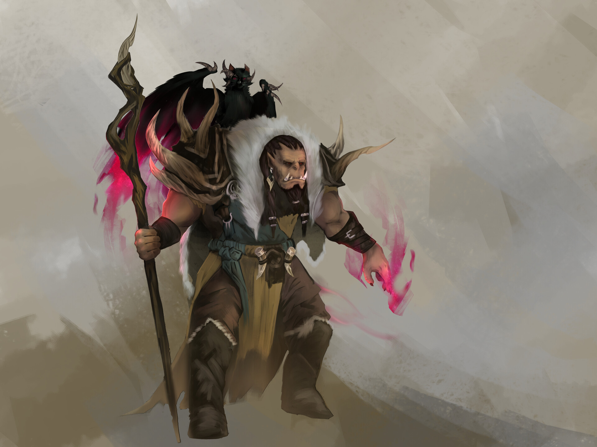 Orc Warlock Wallpapers Orc Warlock