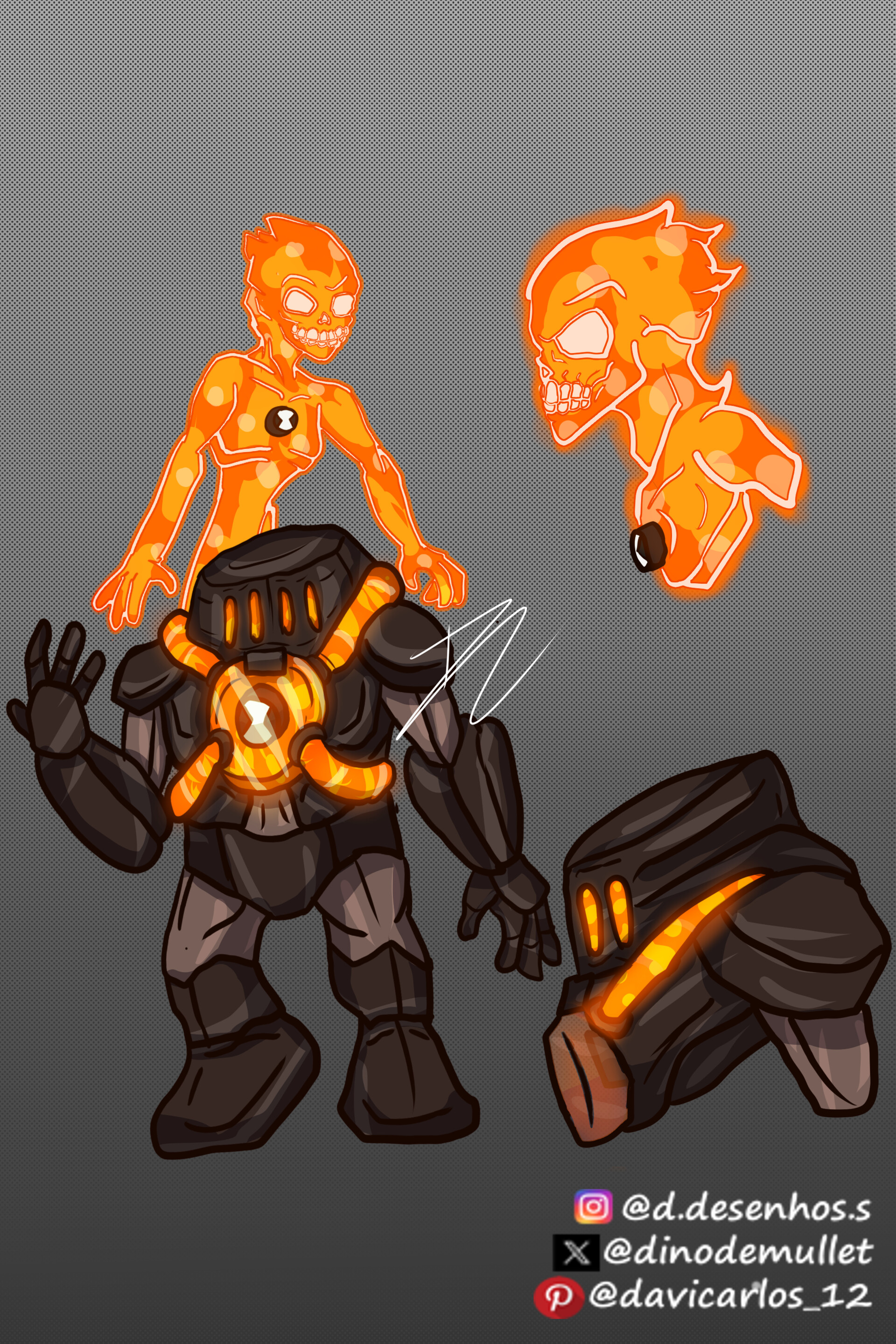 ArtStation - NRG - Ben 10 Fanart