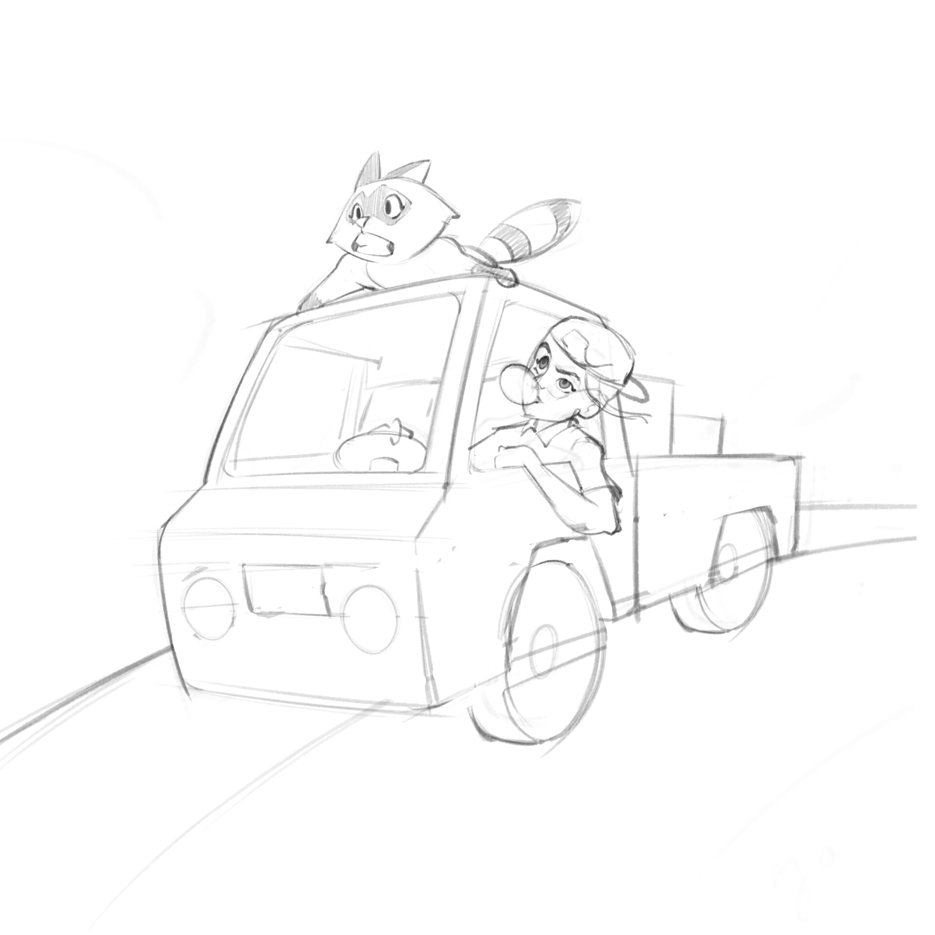 Atick Mitul - MoveNest a home shifting service drawing