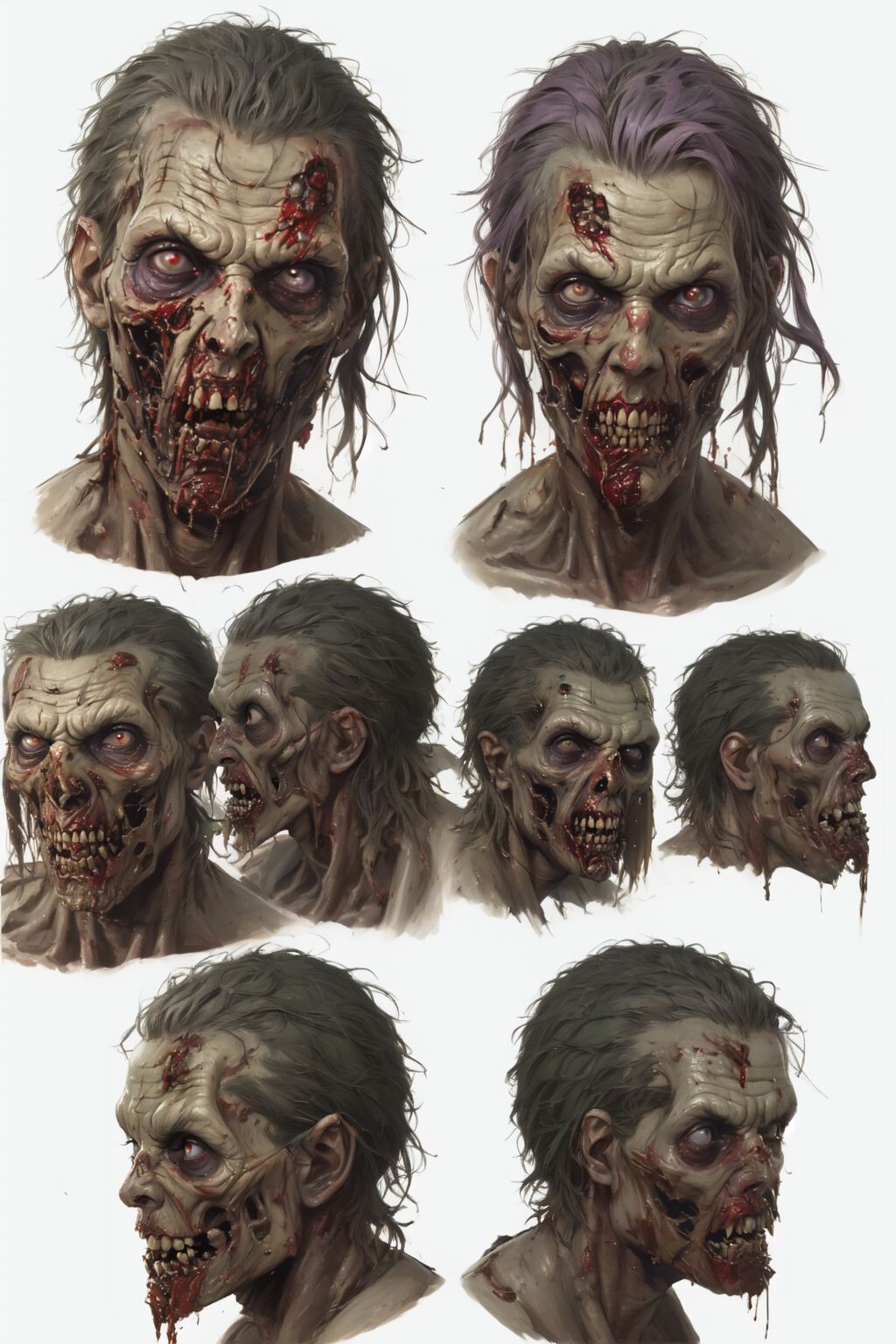 4K Anime Reference Art for Artists and Enthusiasts - 396 Zombie ...
