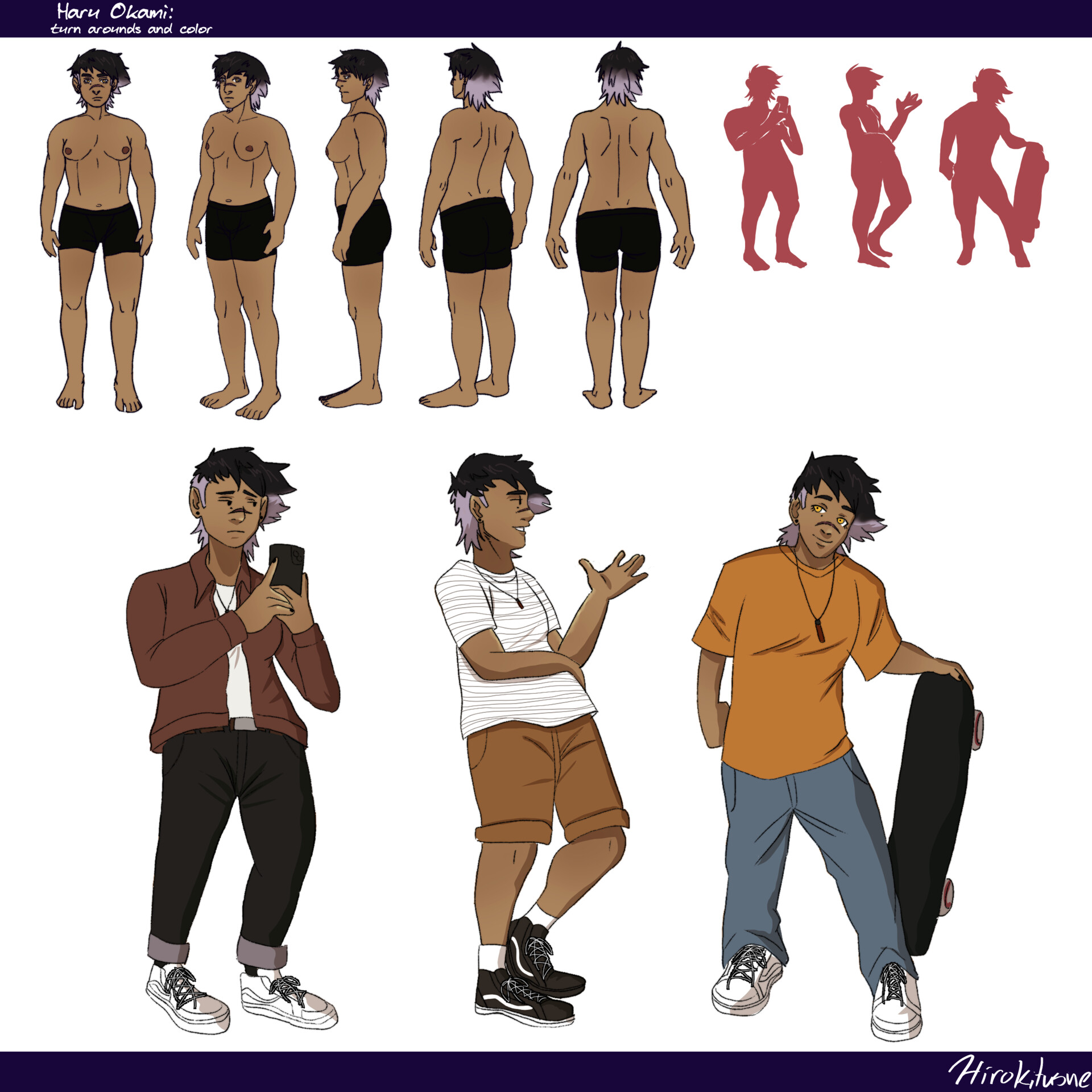 ArtStation - Haru character design