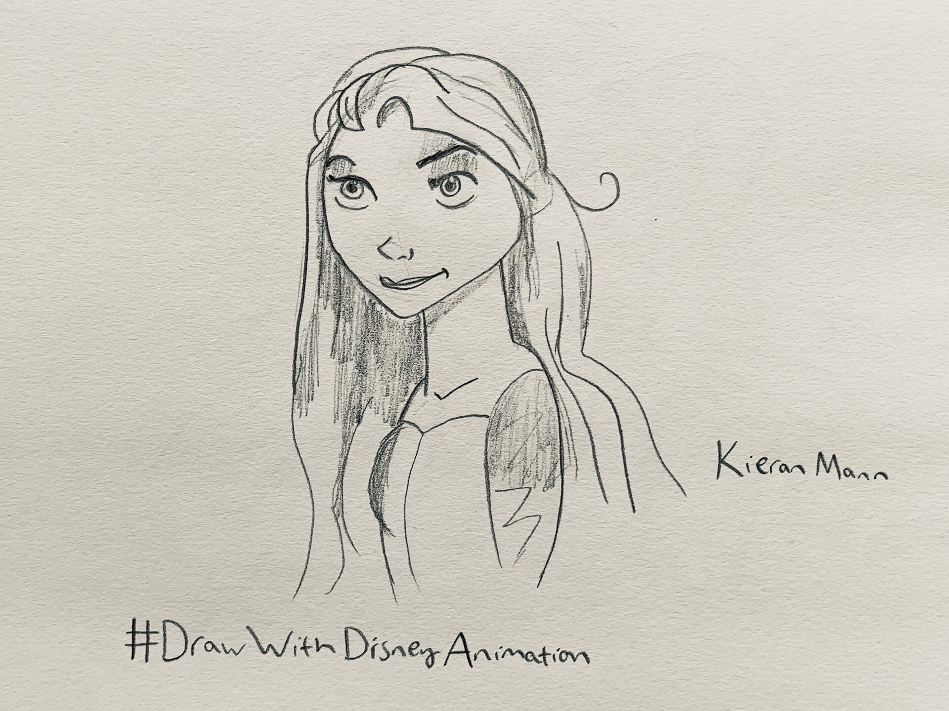 how to draw disney rapunzel