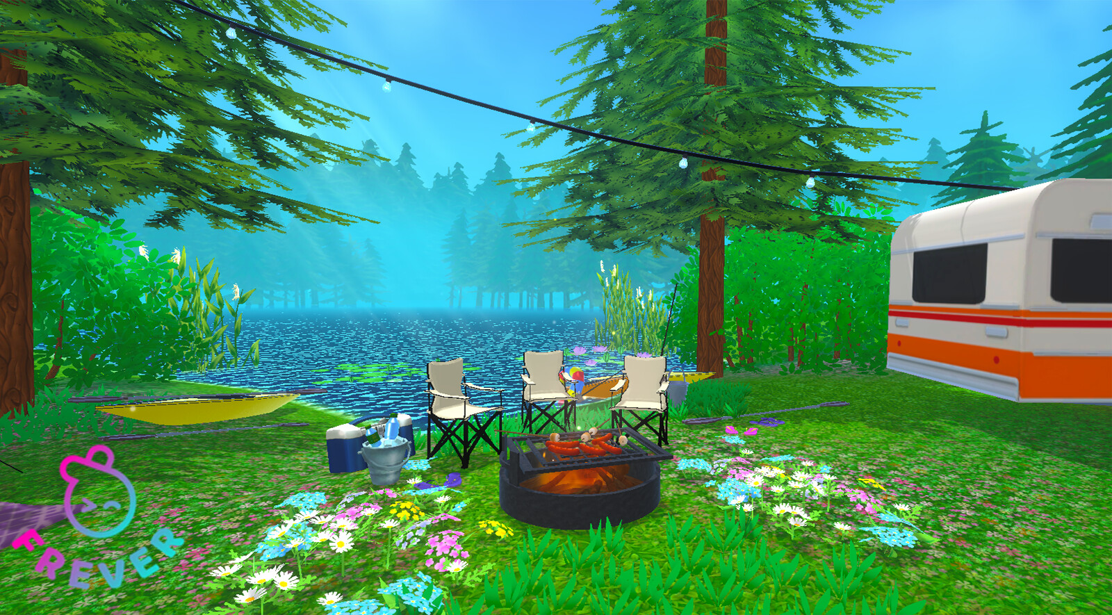 ArtStation - Frever - Summer Camping