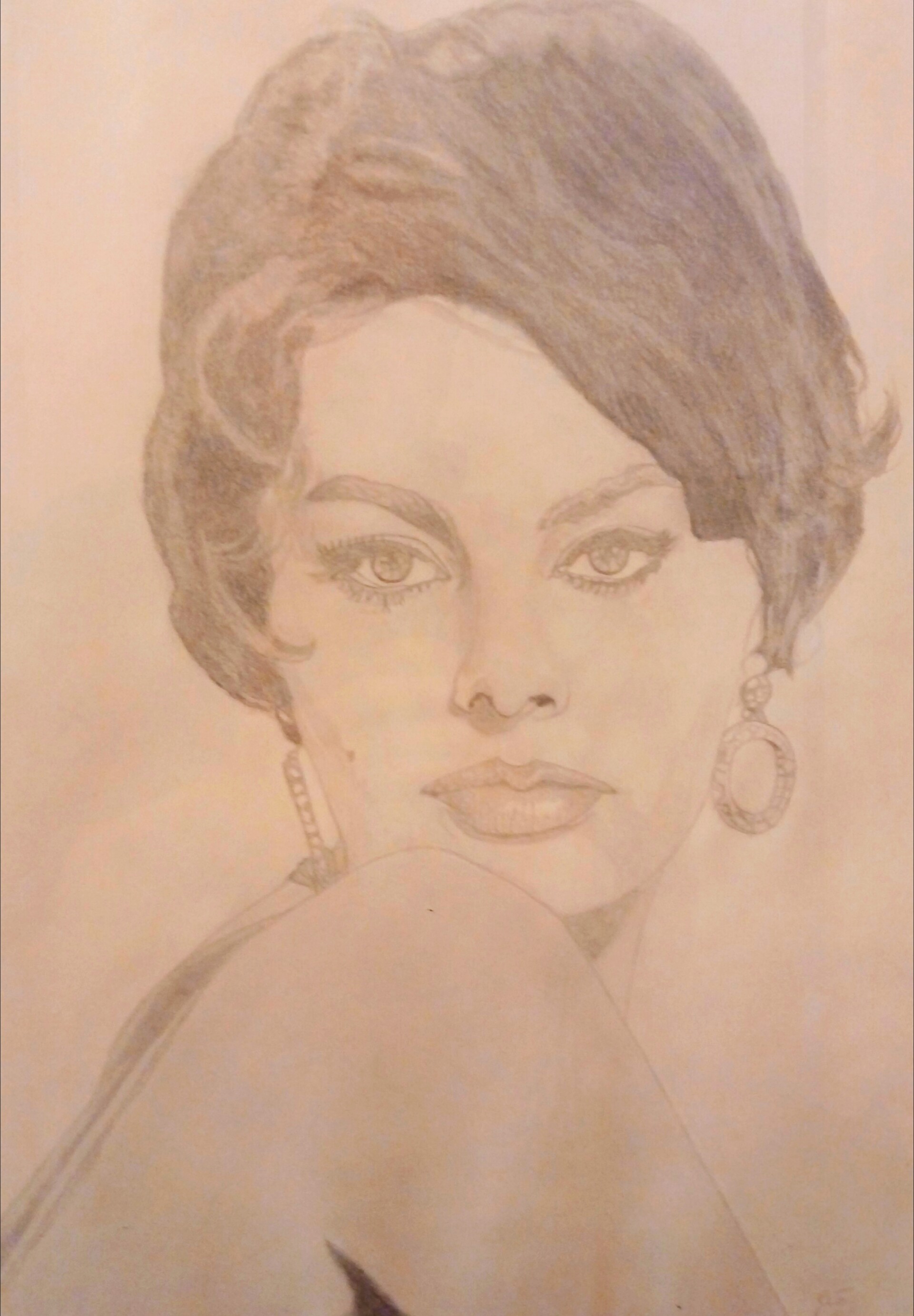 ArtStation - Portrait of Sophia Loren